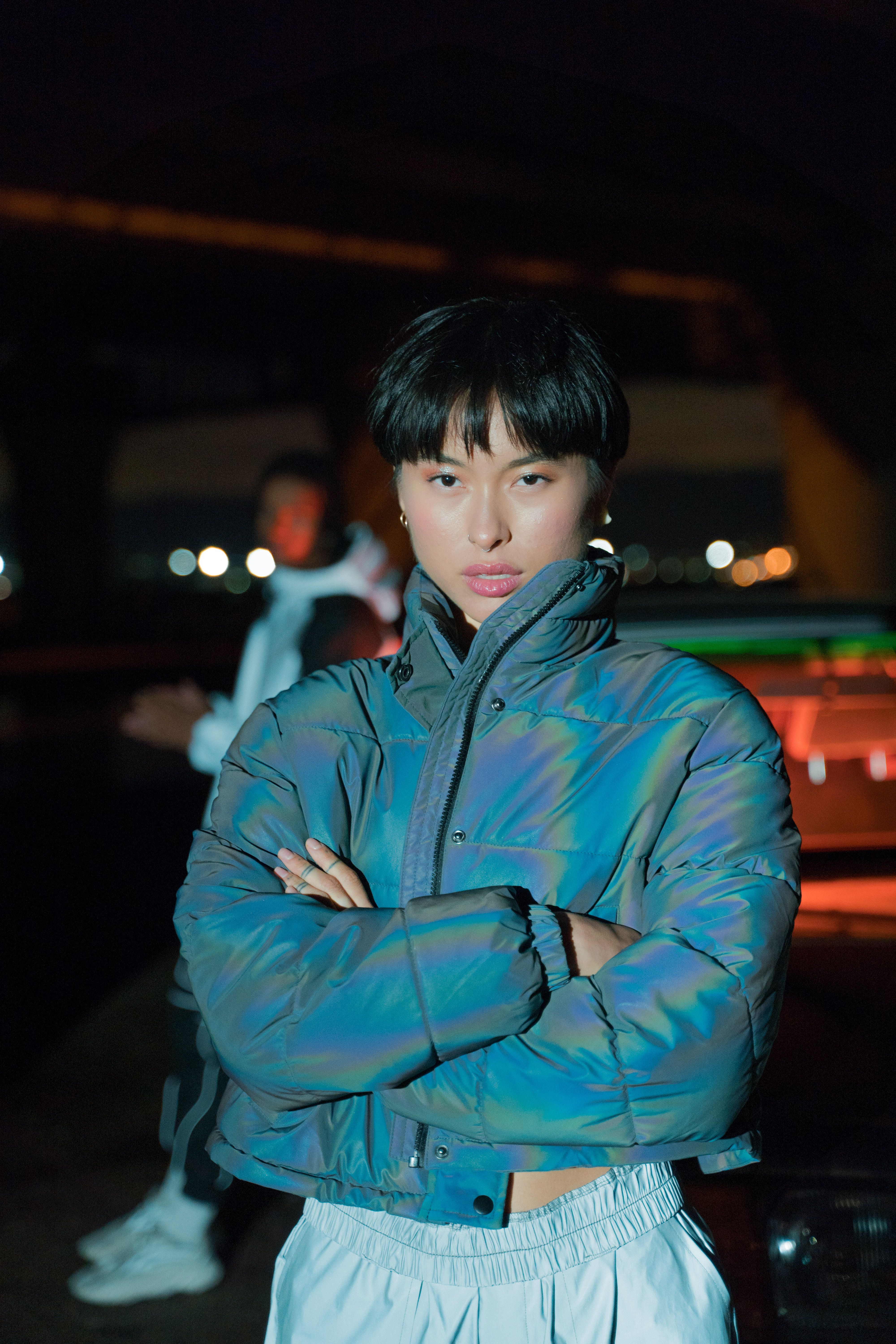 A Woman Wearing Blue JAcket · Free Stock Photo