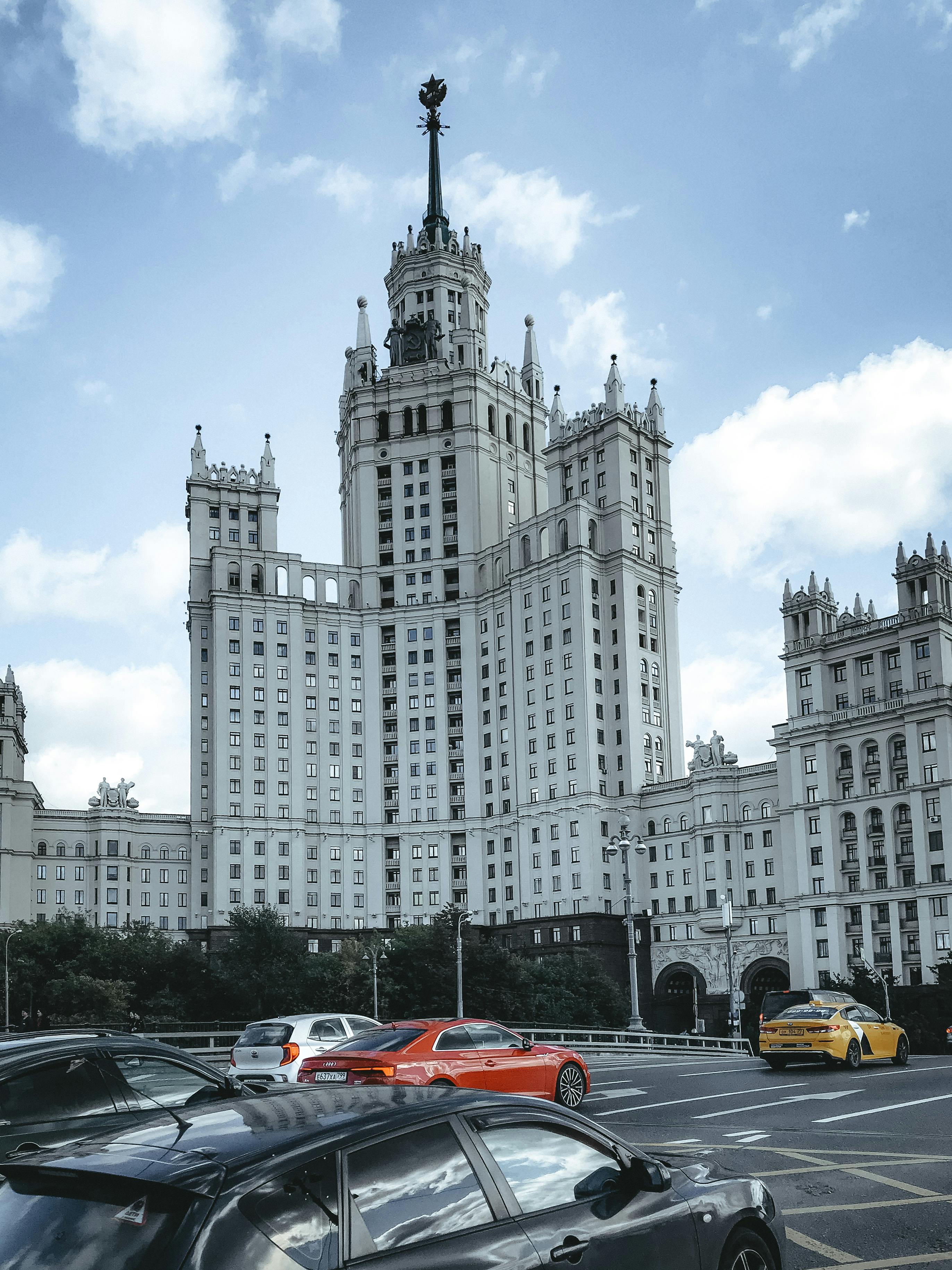 The Seven Sisters Building in Moscow, Russia · Free Stock Photo
