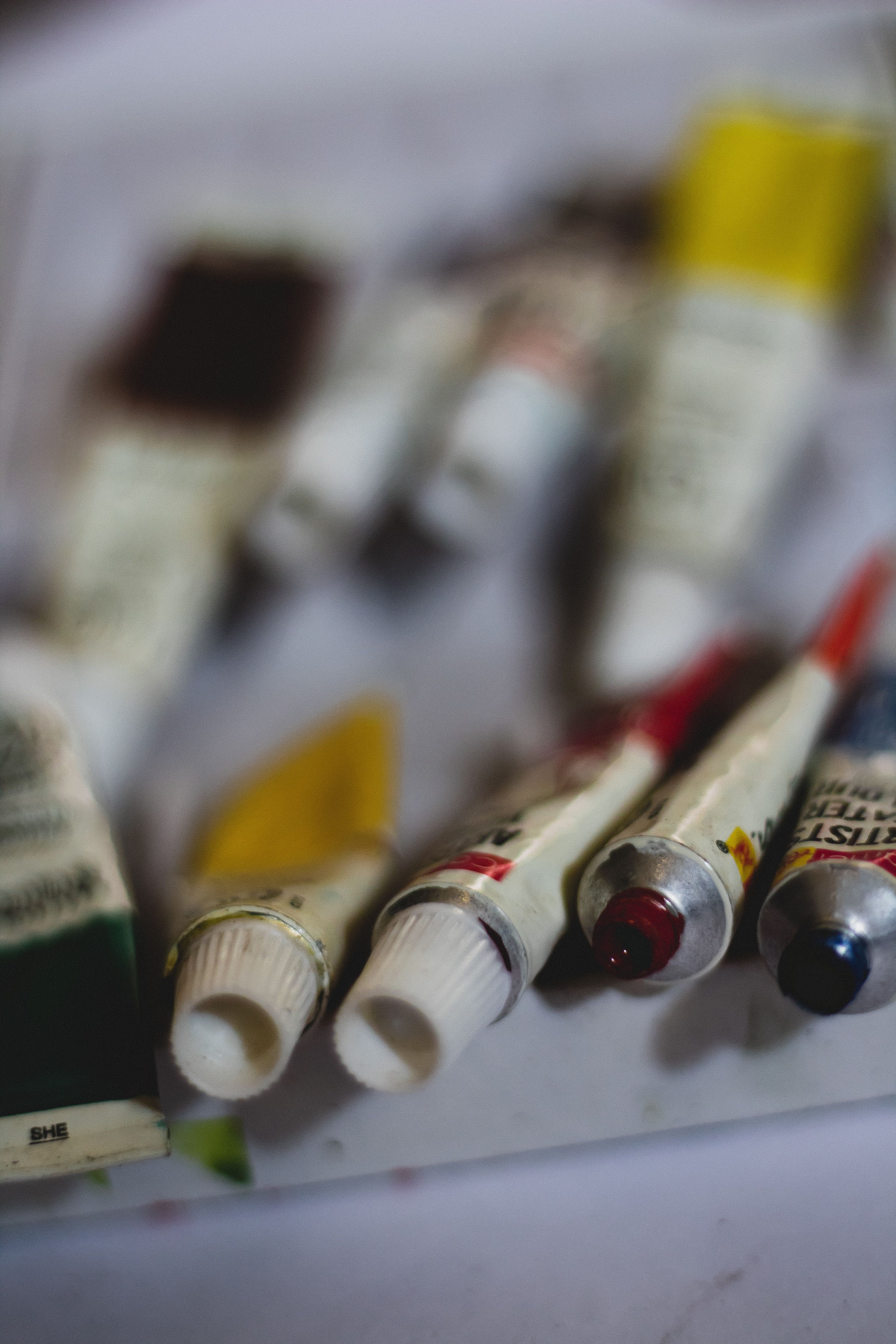 Oil Paint Tubes · Free Stock Photo