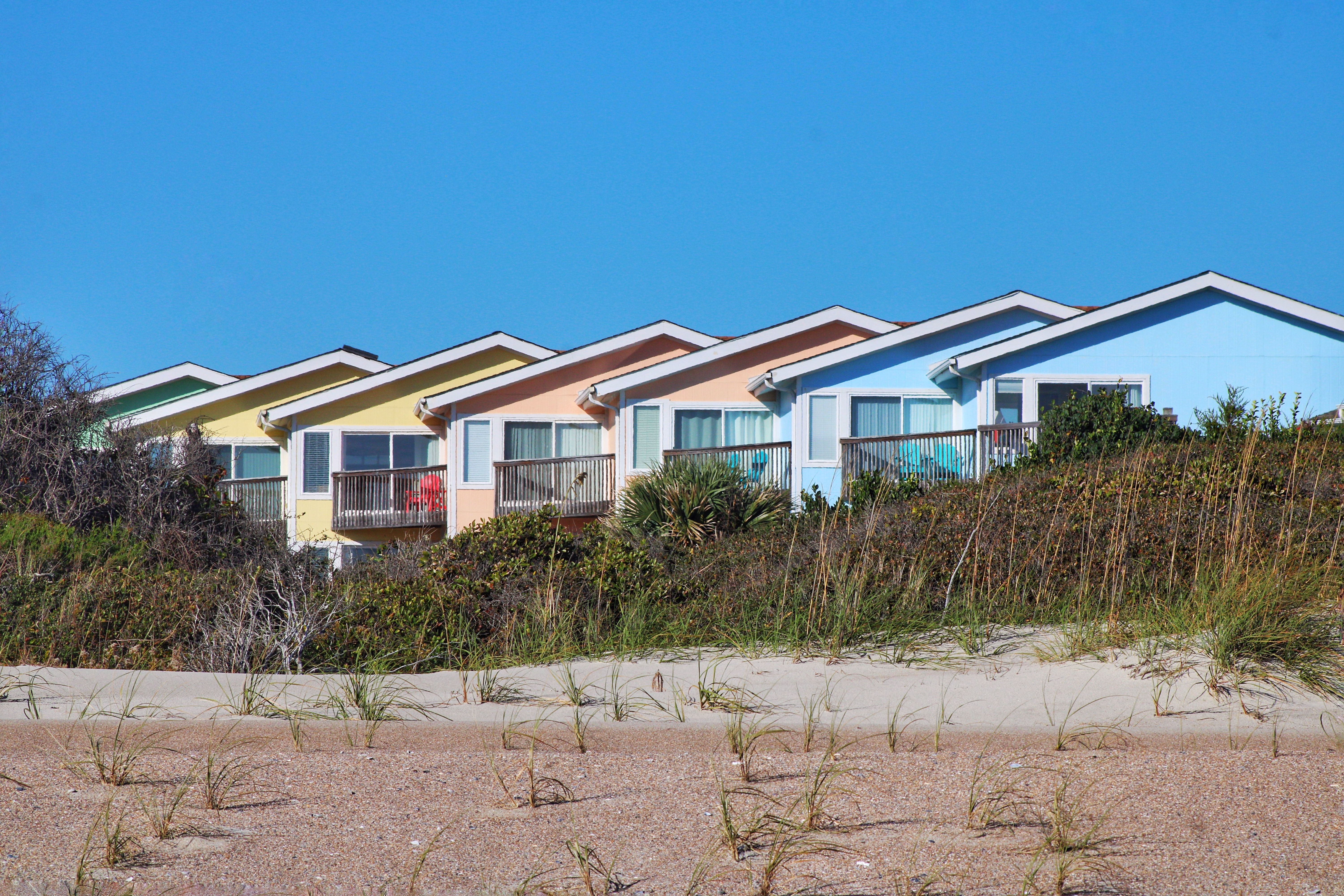 Colorful Residential Houses · Free Stock Photo