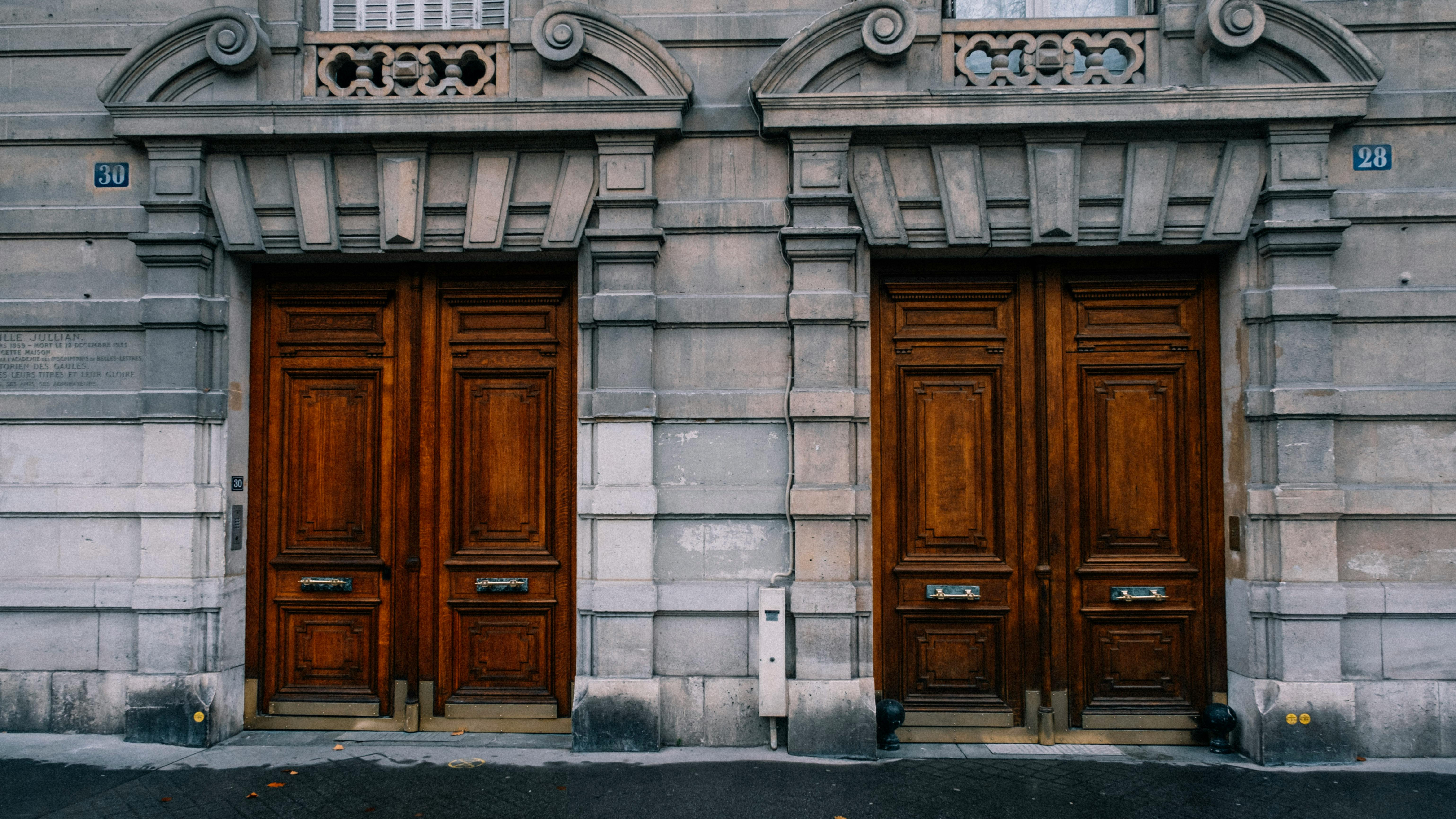 Artistic Frontage Of A Building · Free Stock Photo