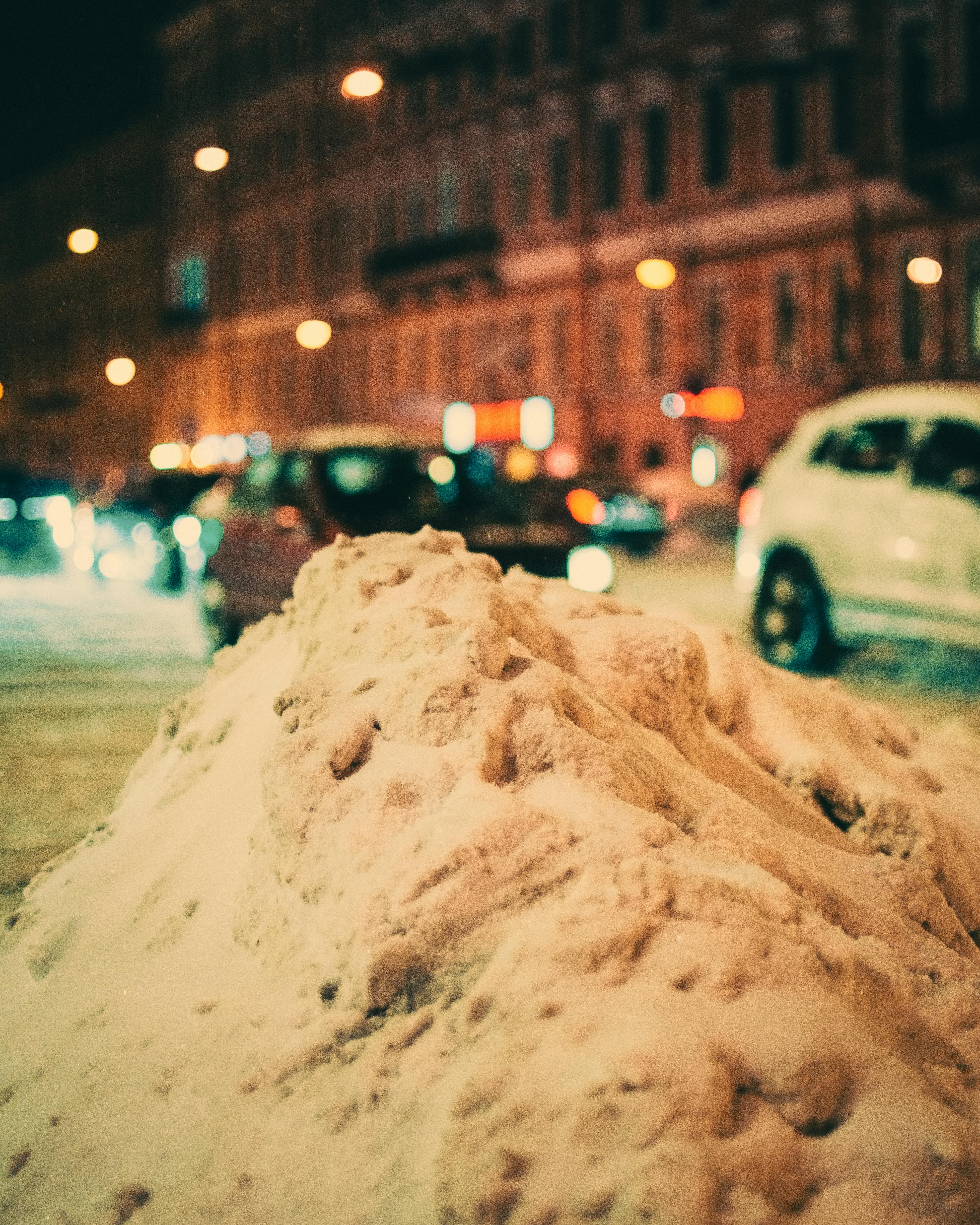 Snow Pile City Night Photos, Download The BEST Free Snow Pile City ...
