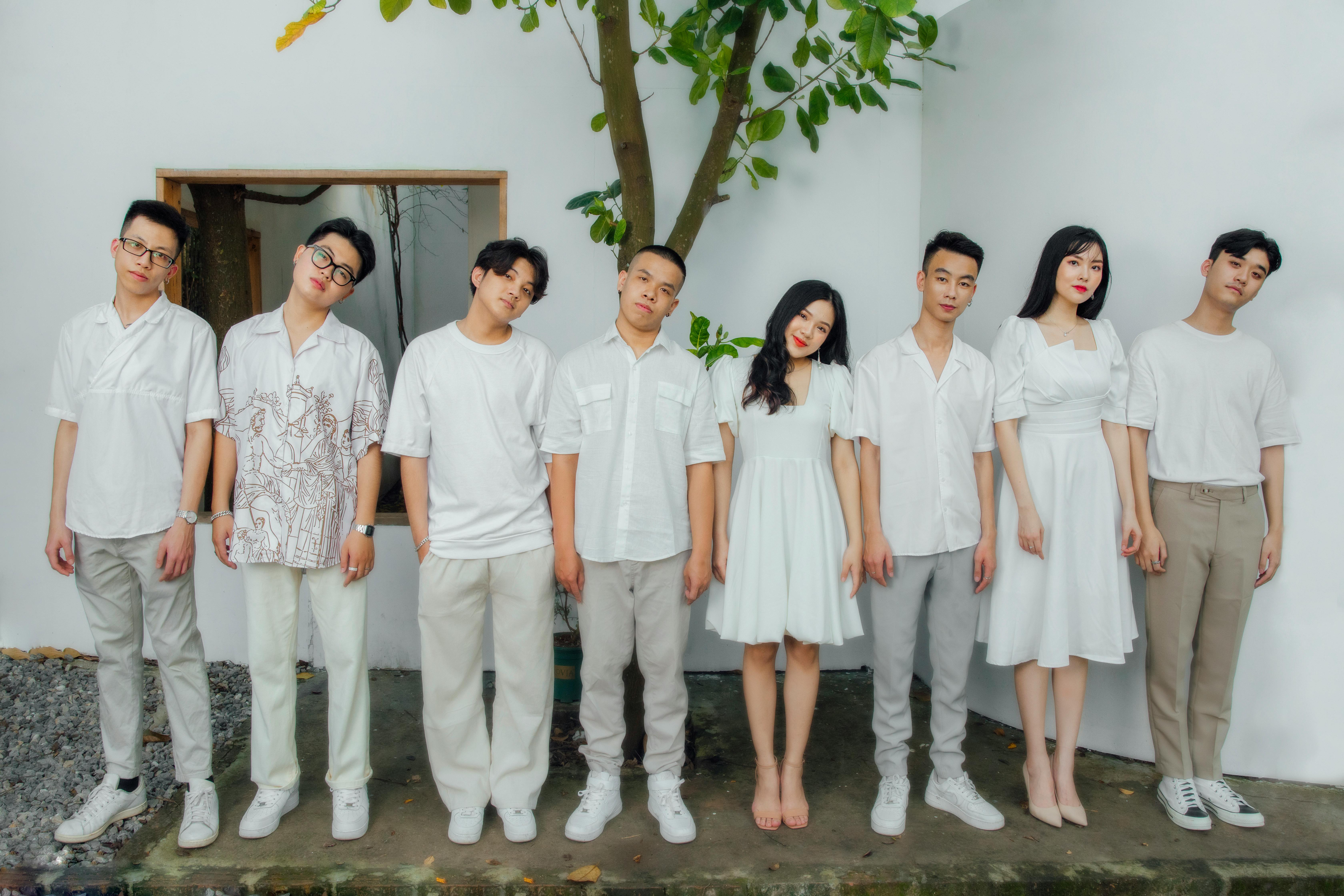 Group of People Standing Together · Free Stock Photo