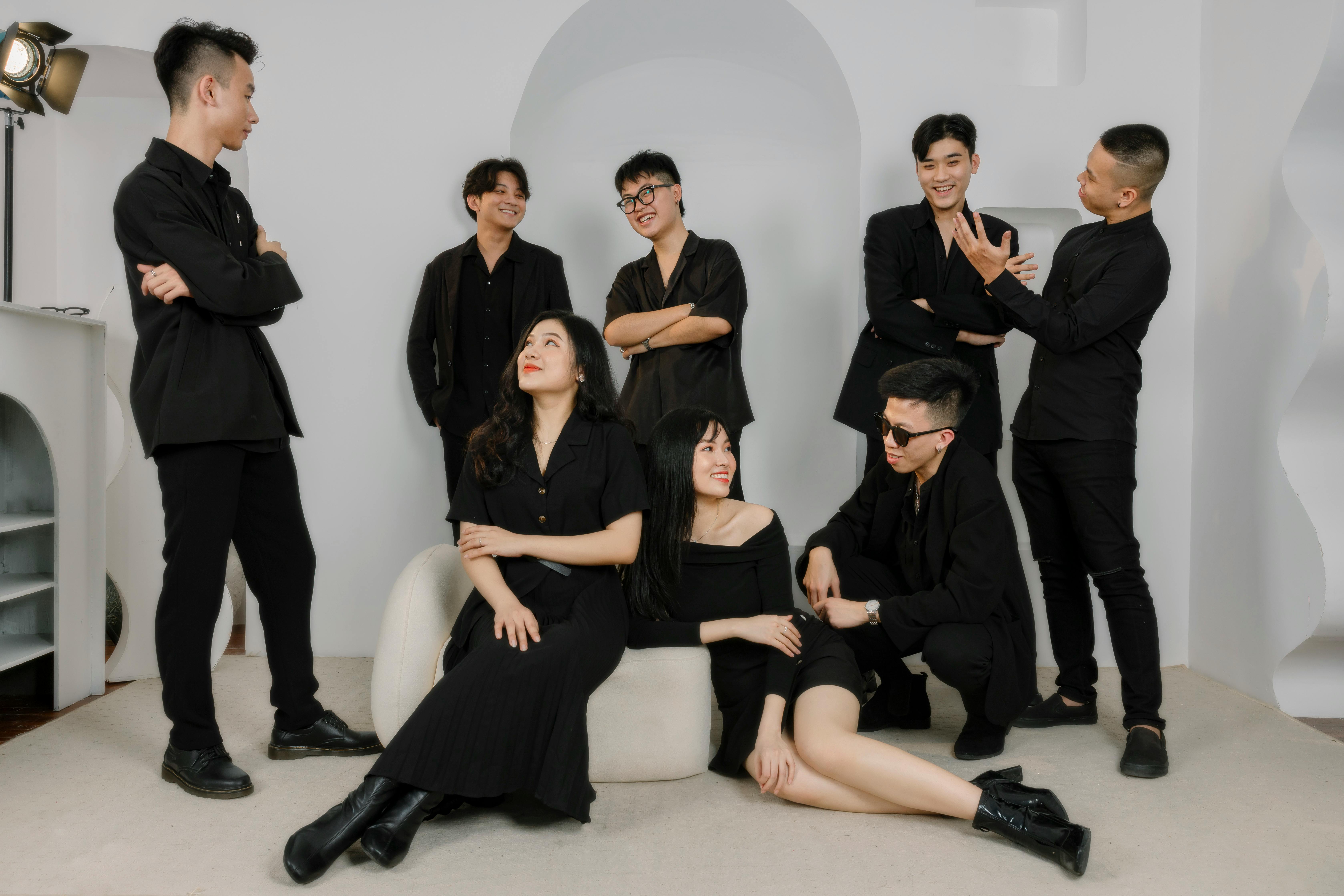 People Wearing Black Clothes · Free Stock Photo