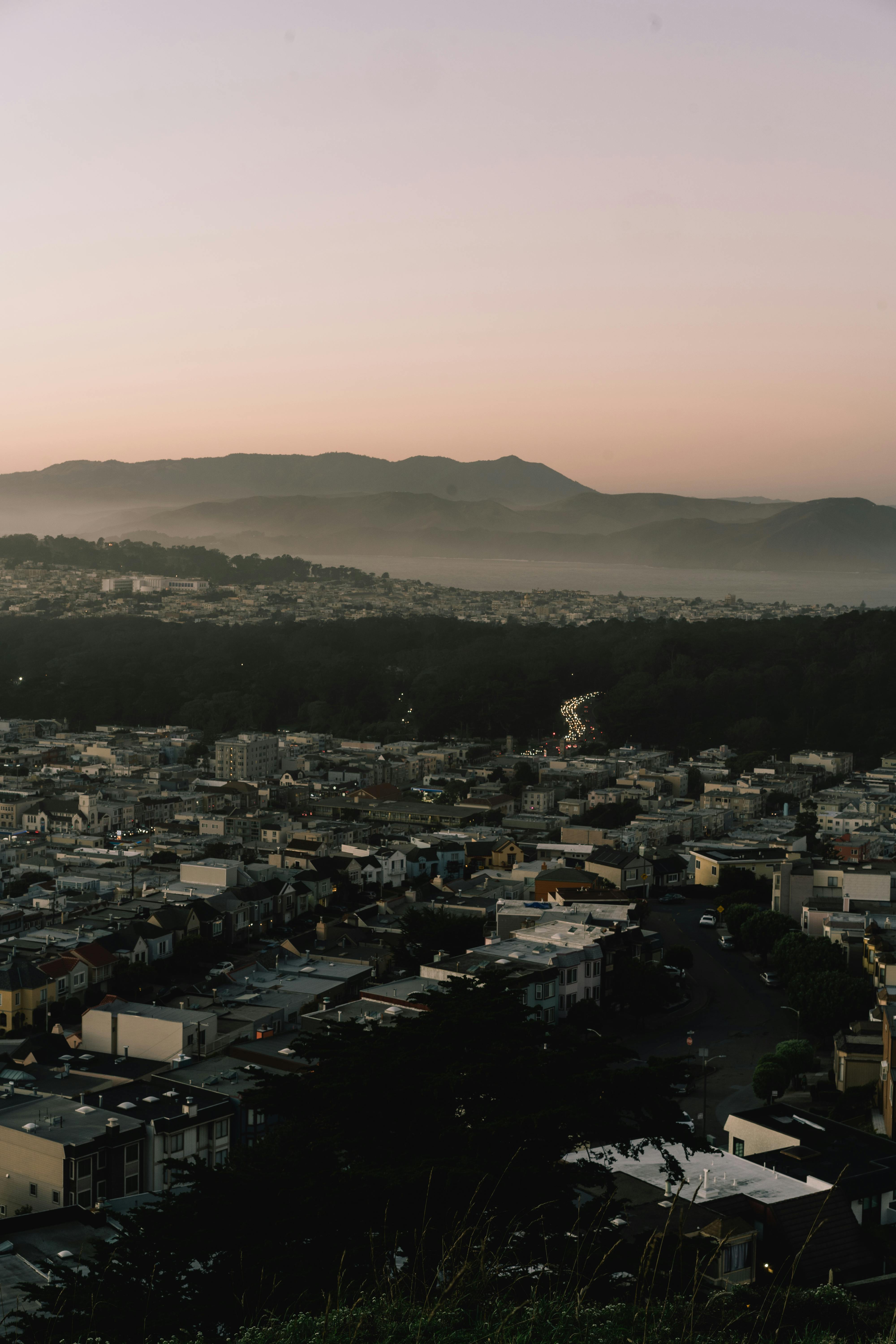 Aerial View of Berkely City Buildings · Free Stock Photo