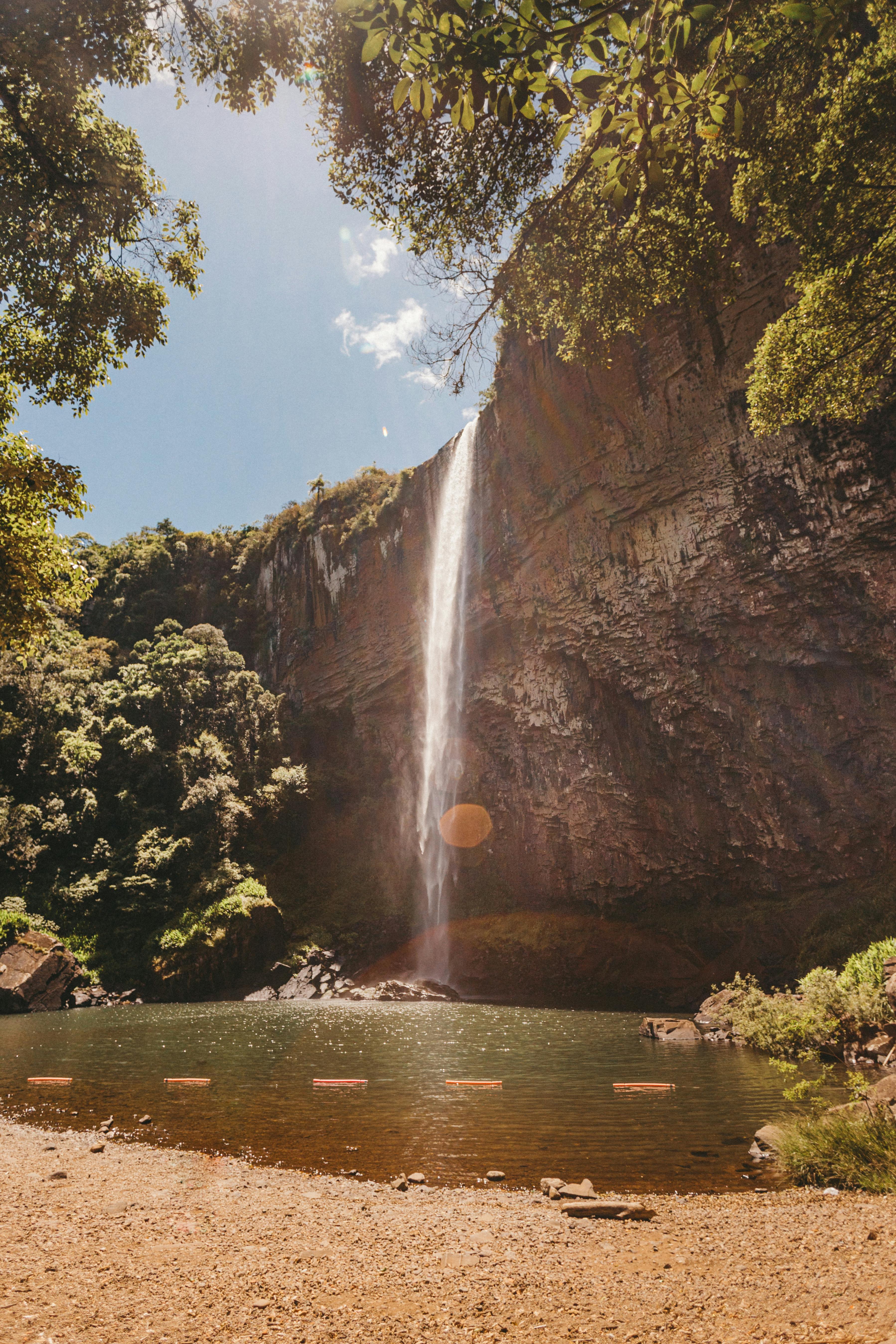 Waterfalls during Daytime · Free Stock Photo