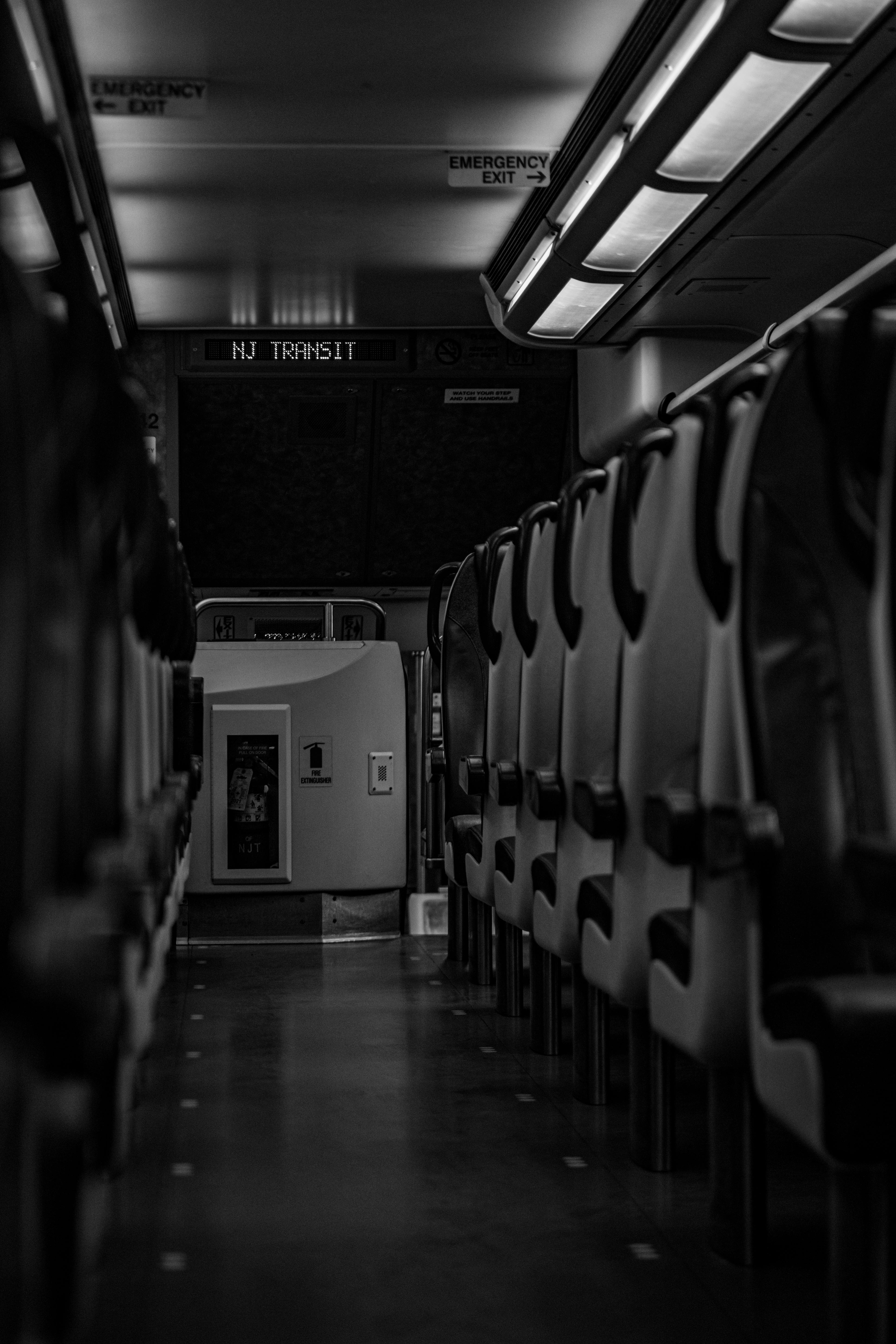 Empty Train Seats · Free Stock Photo