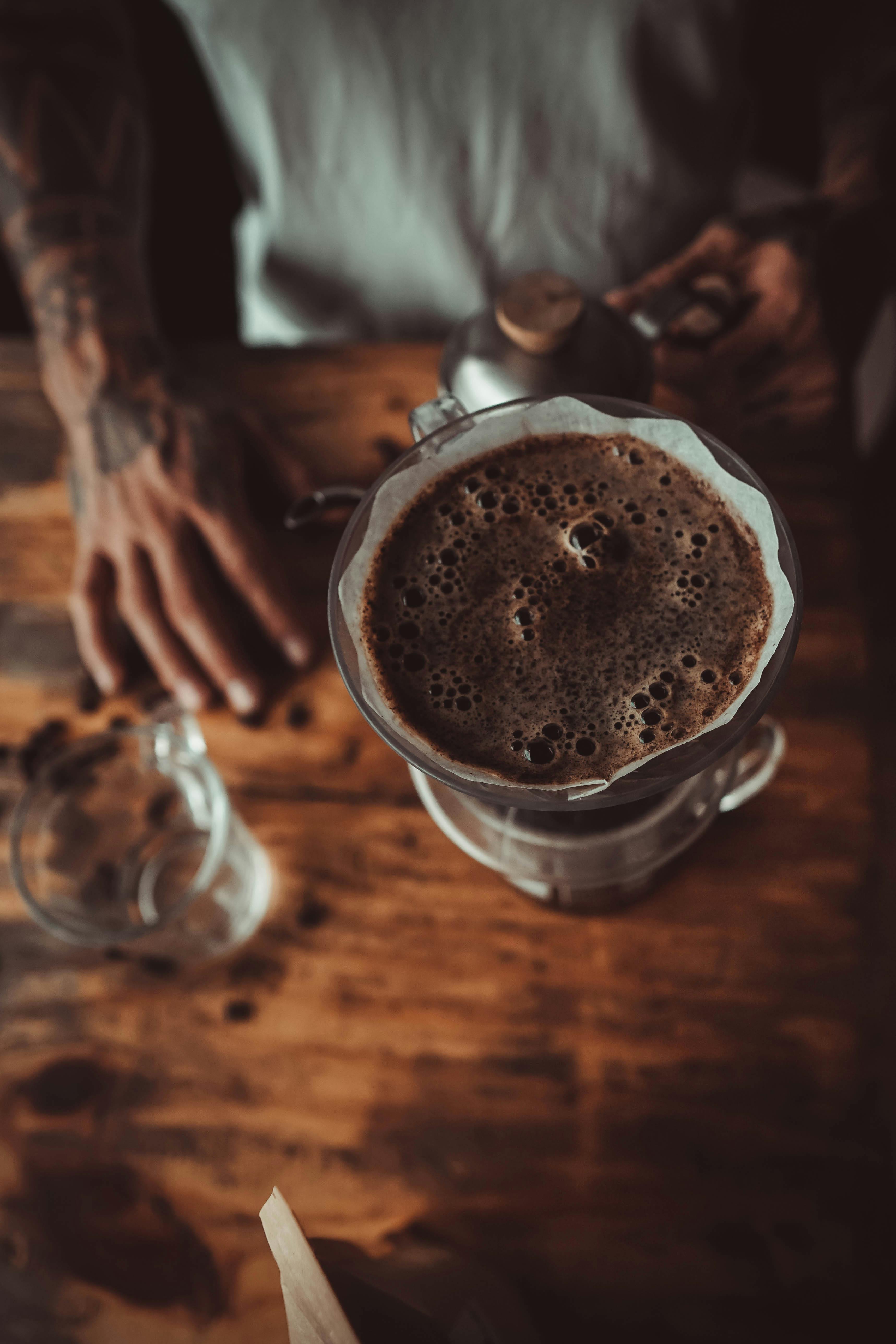 Brewed Coffee in a Coffee Maker · Free Stock Photo