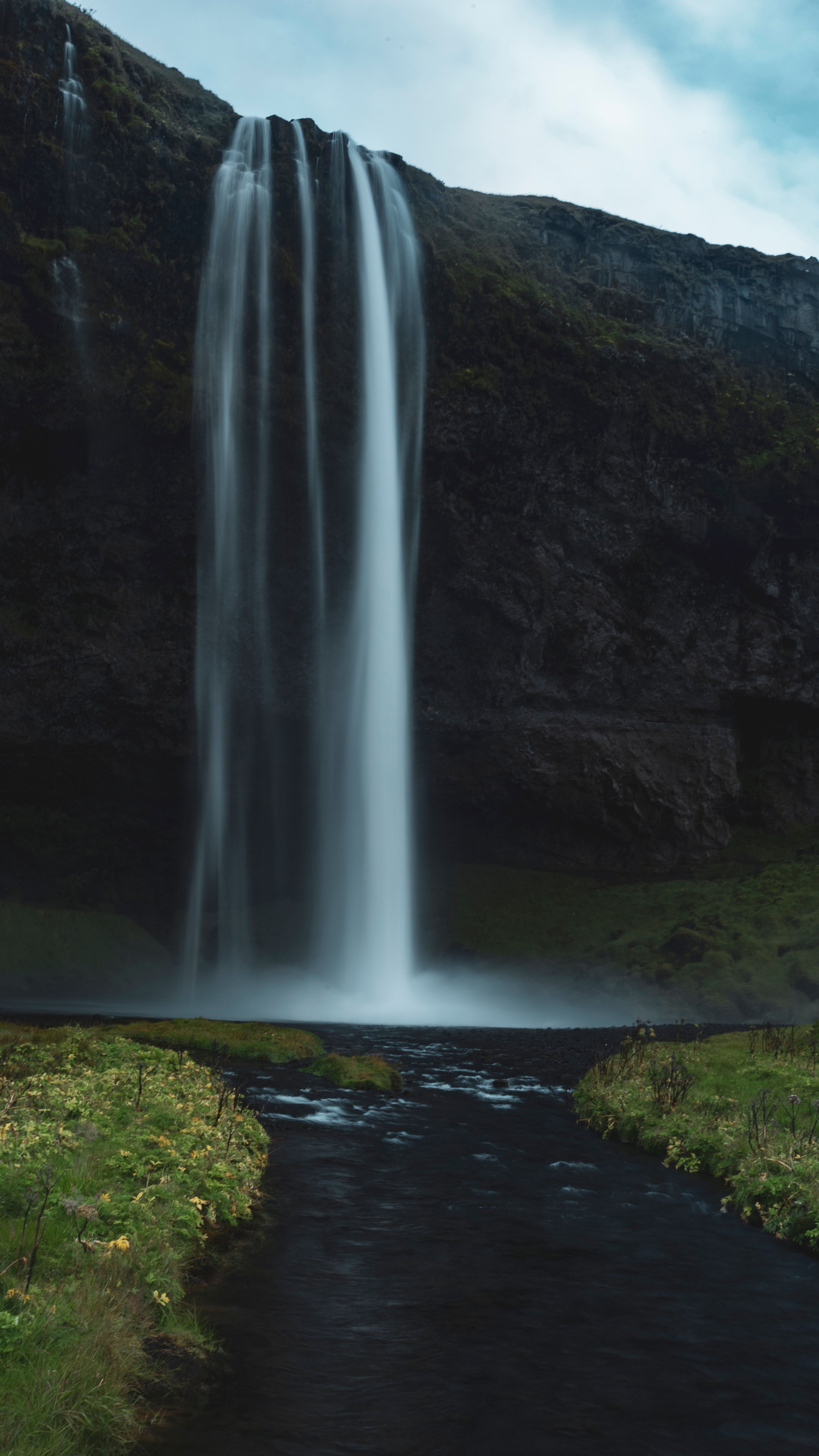 High Waterfall Landscape · Free Stock Photo