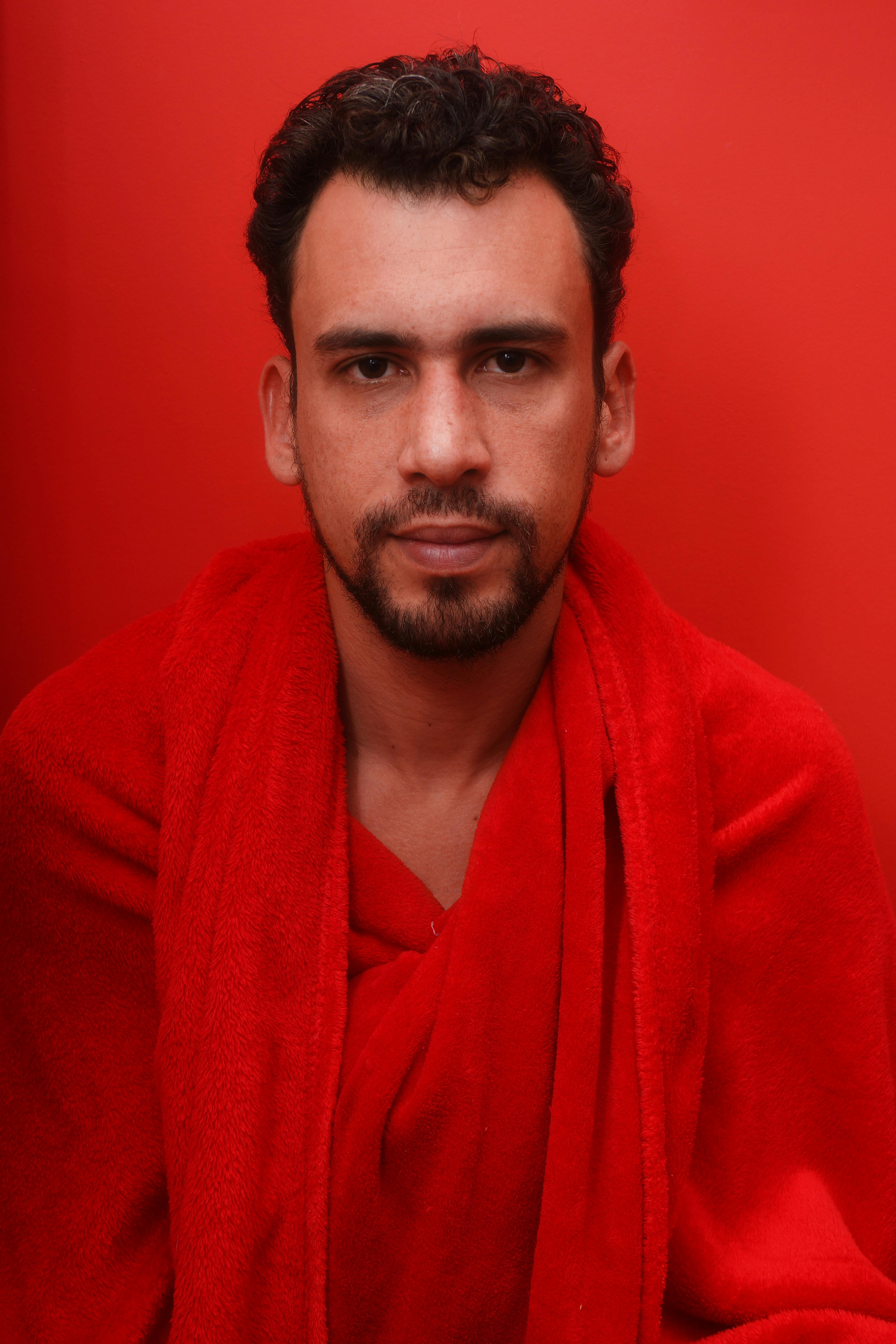 Man in Red Outfit · Free Stock Photo