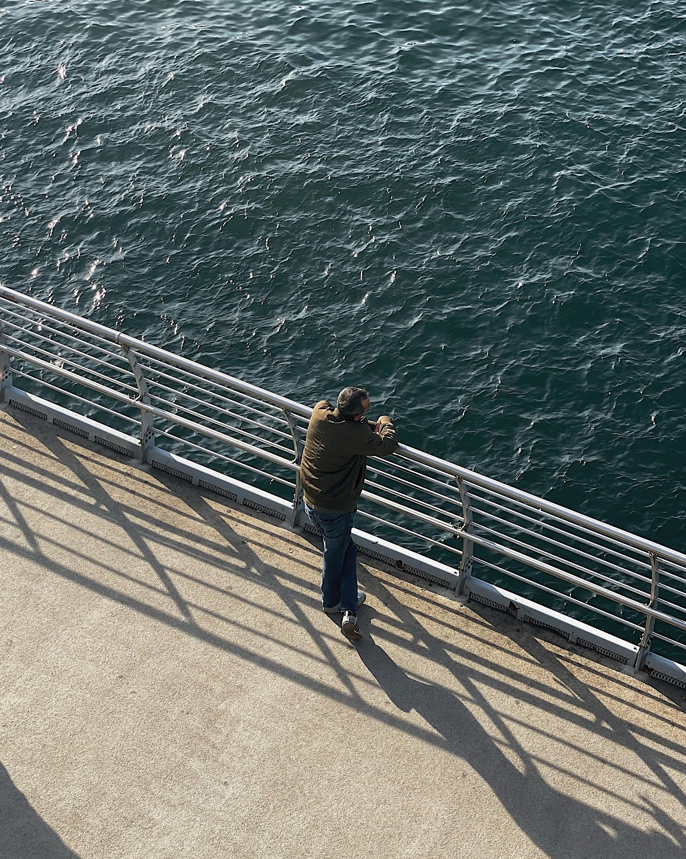 Man Standing Aerial View Urban Photos, Download The BEST Free Man ...