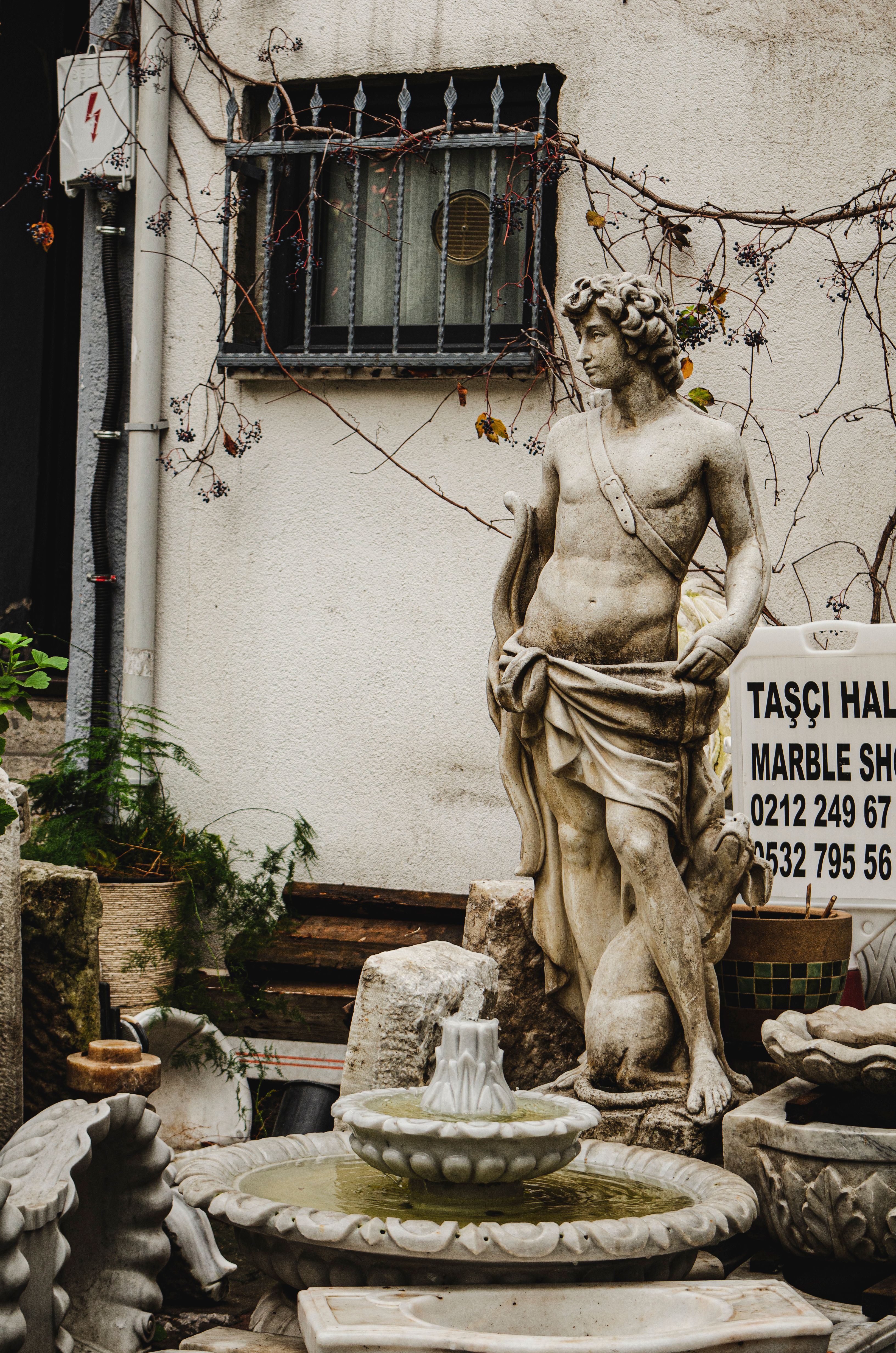 Greek Statue And Vine Photos, Download The BEST Free Greek Statue And ...