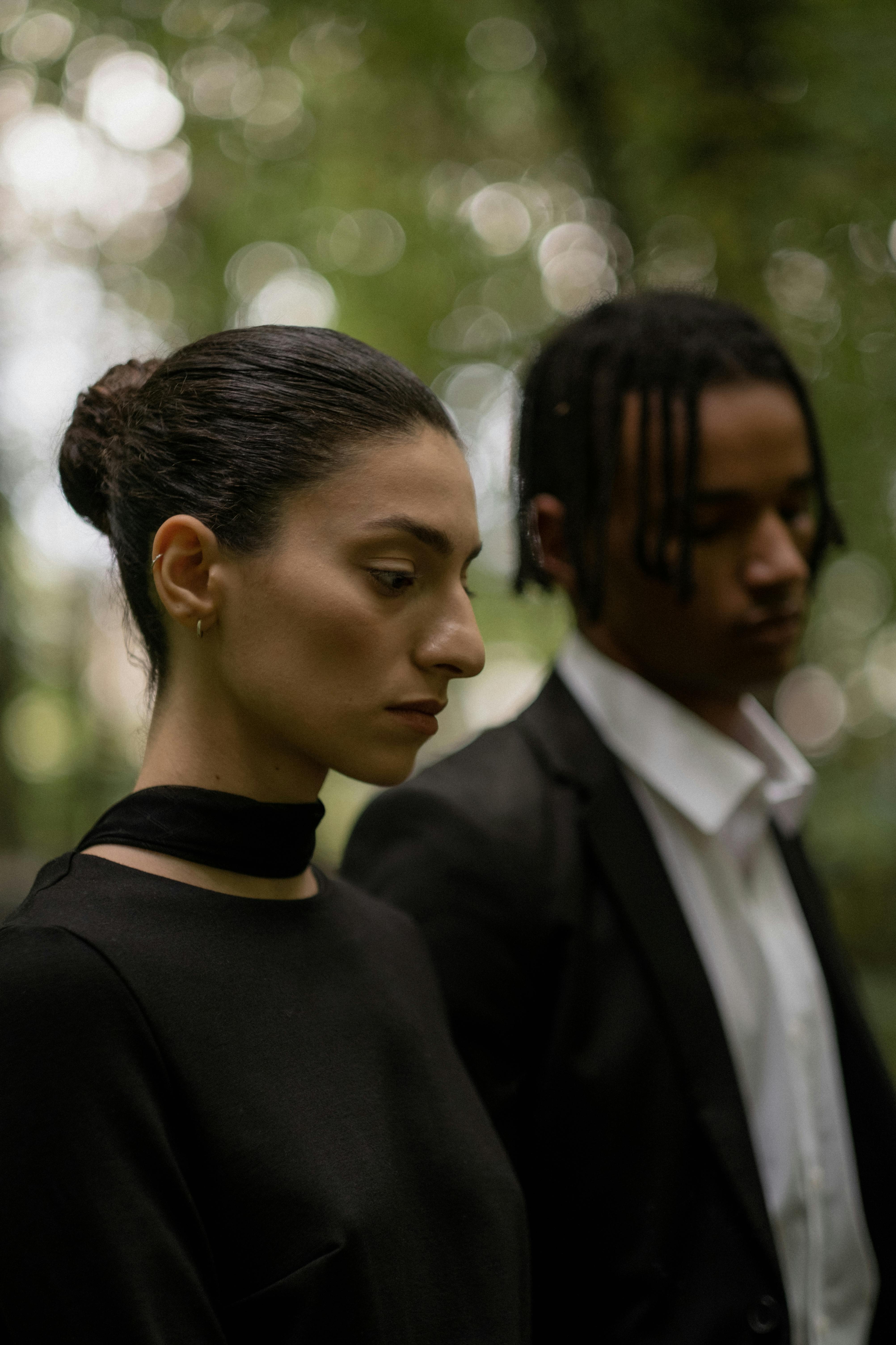 People at a Funeral · Free Stock Photo