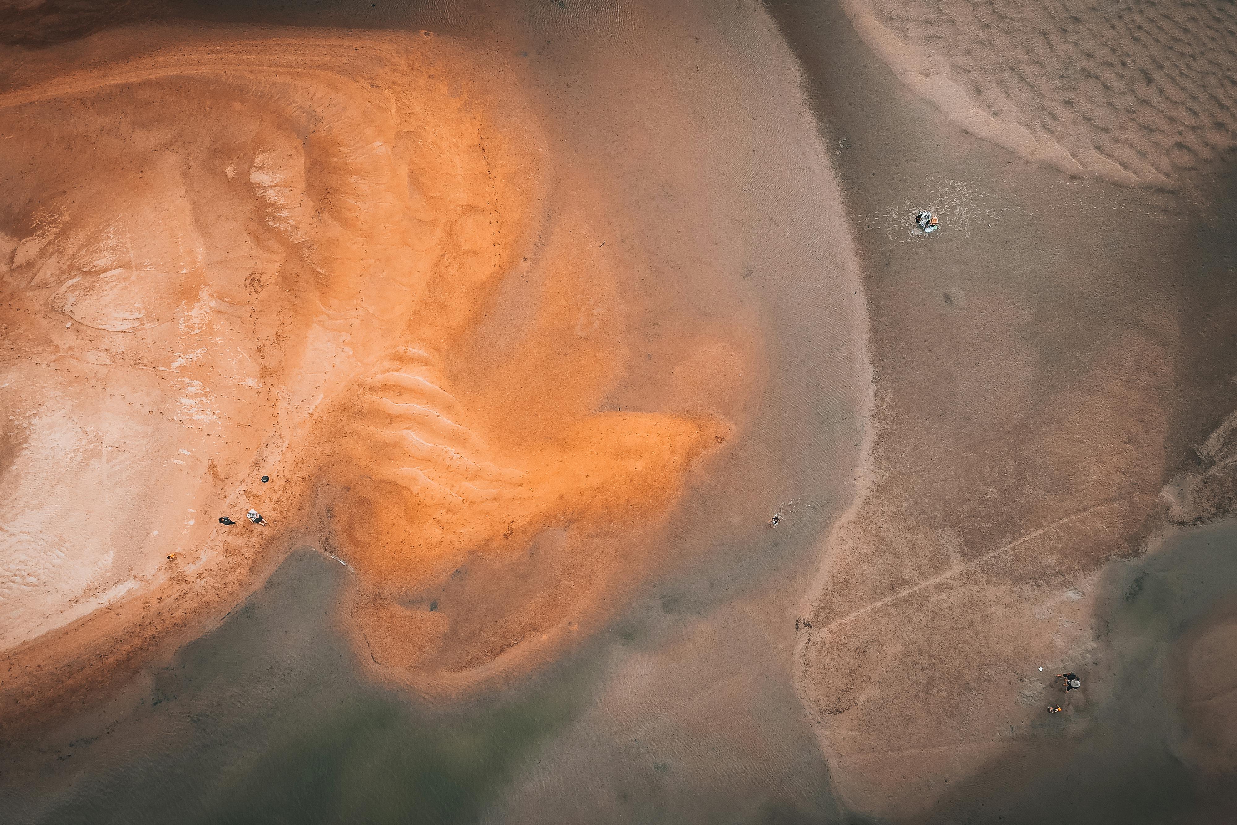 Birds Eye View of a Beach · Free Stock Photo