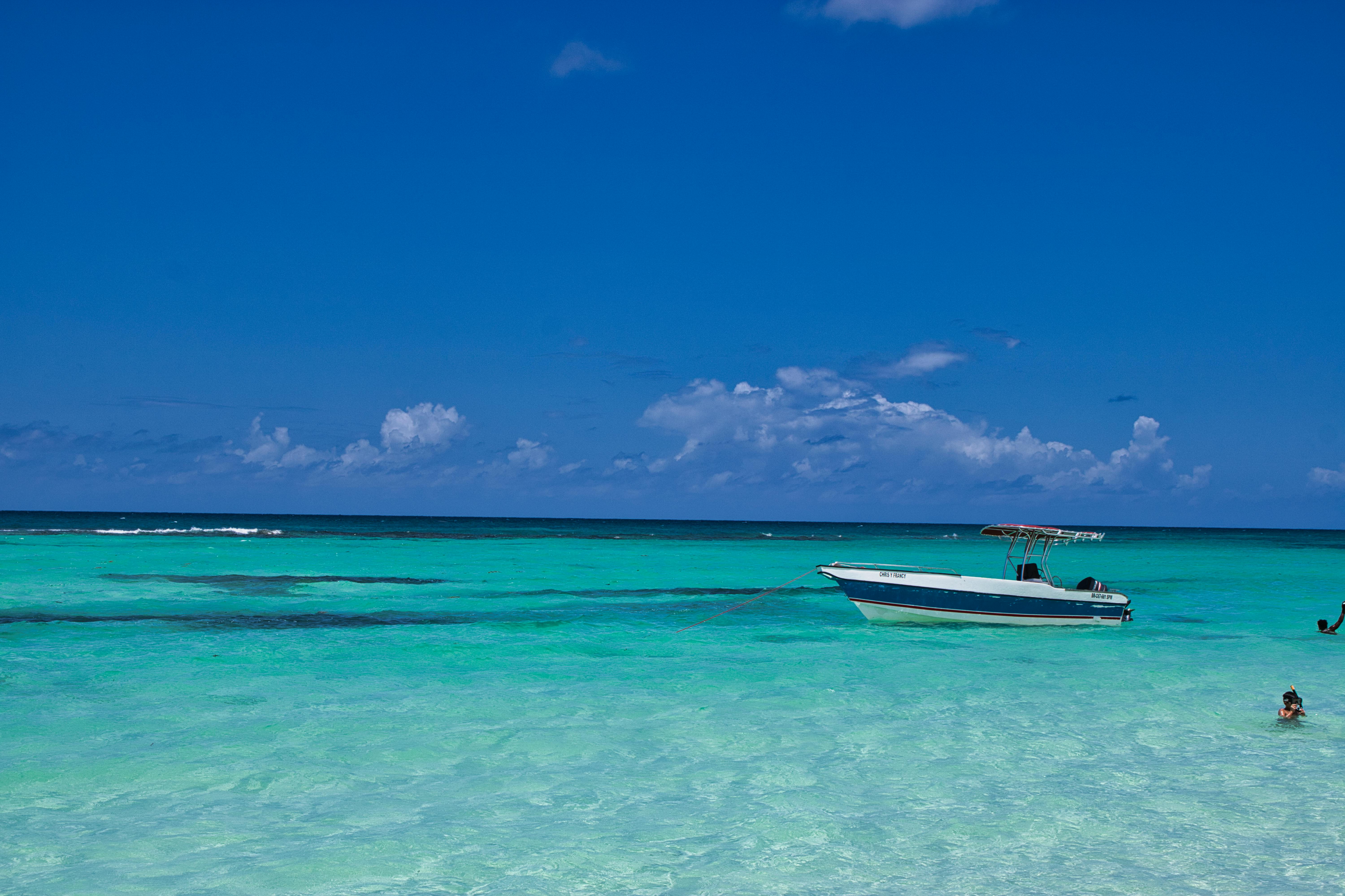 Empty Motorboat on Water · Free Stock Photo