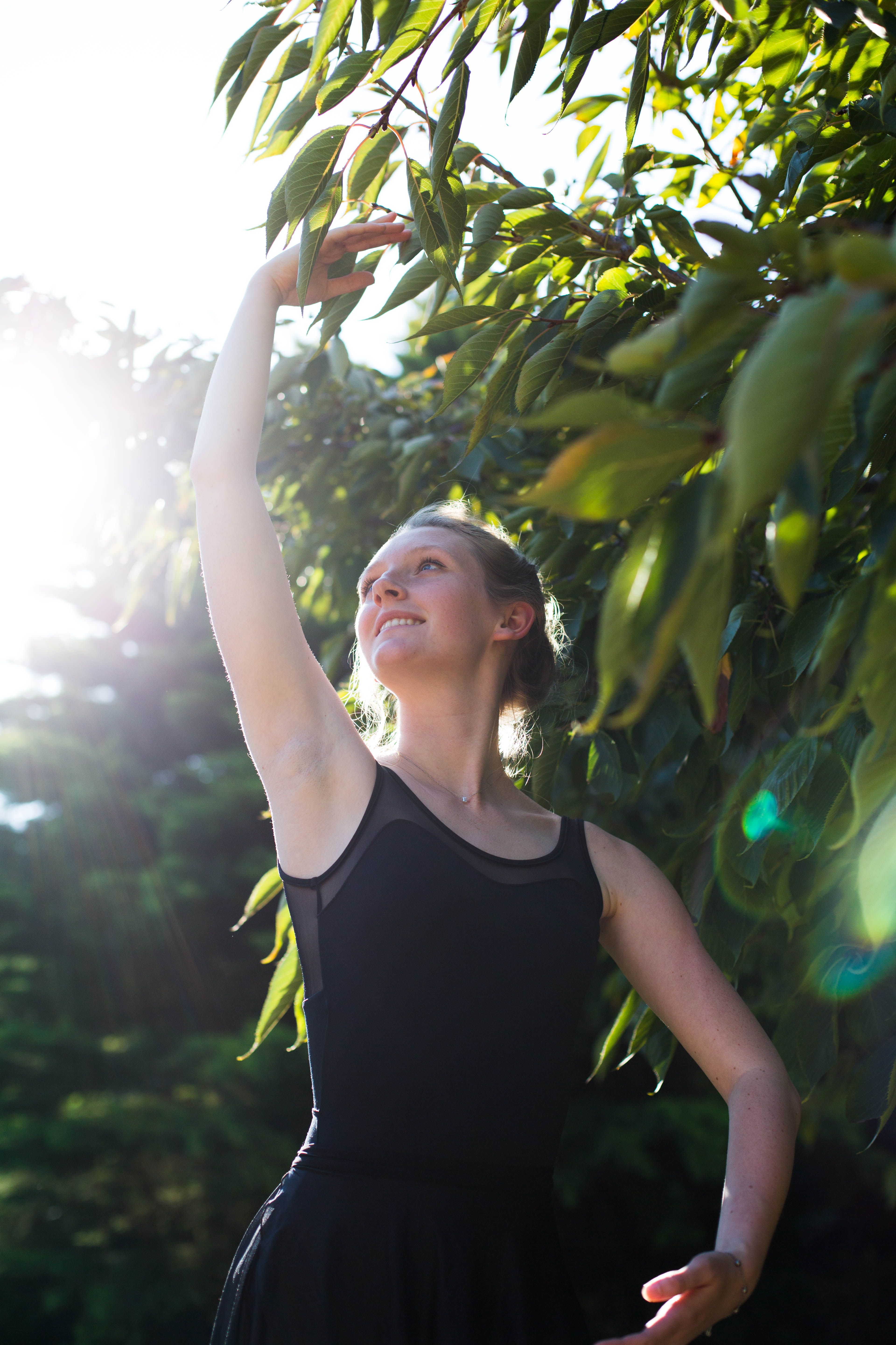 A Woman Dancing · Free Stock Photo