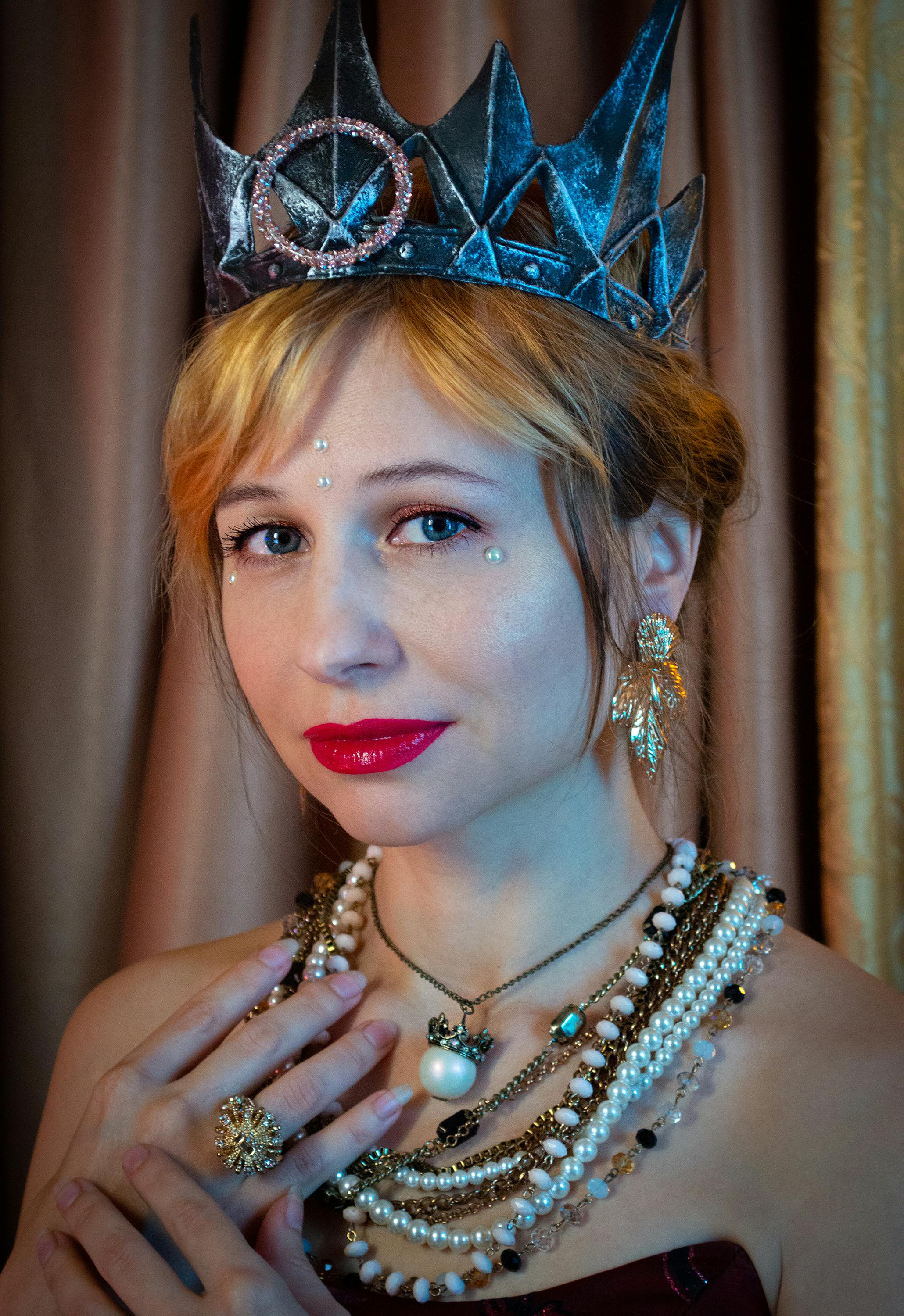 Beautiful Woman Wearing Crown · Free Stock Photo