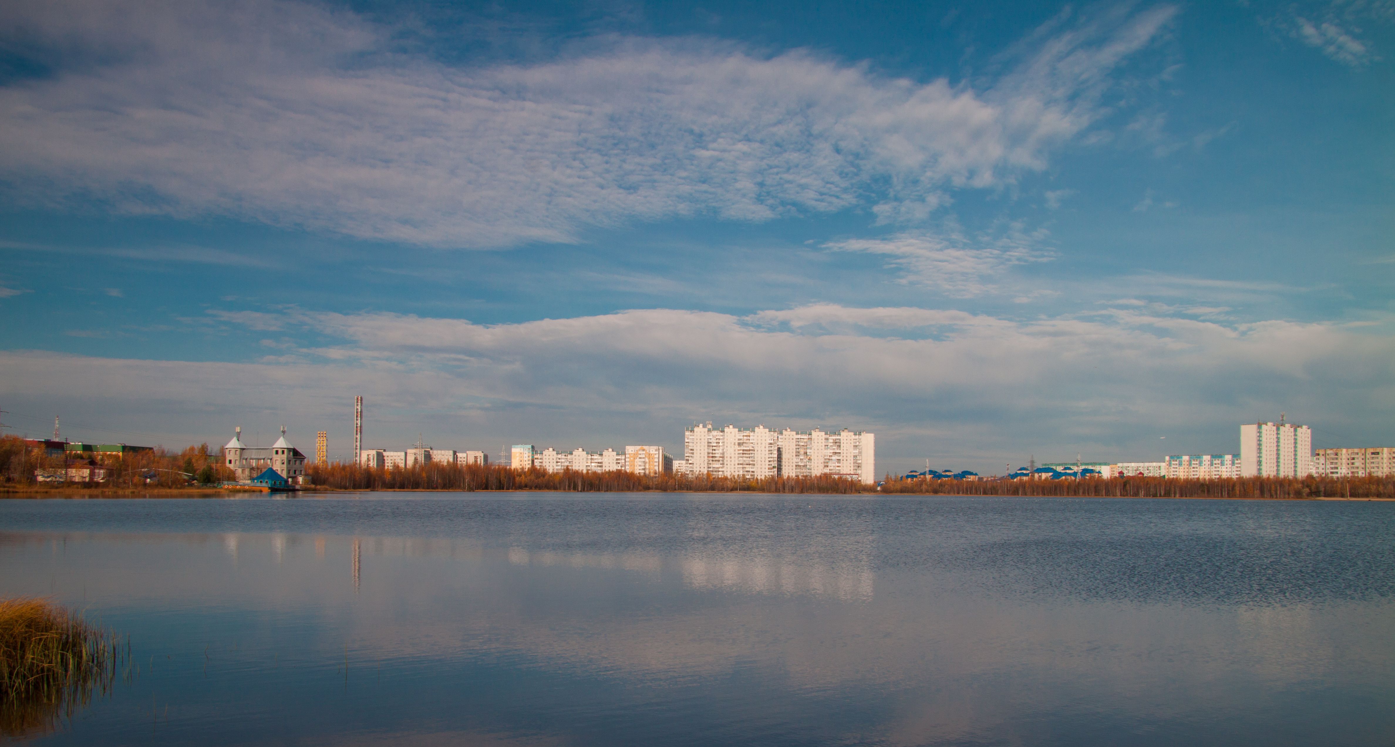 Buildings by Water in City · Free Stock Photo