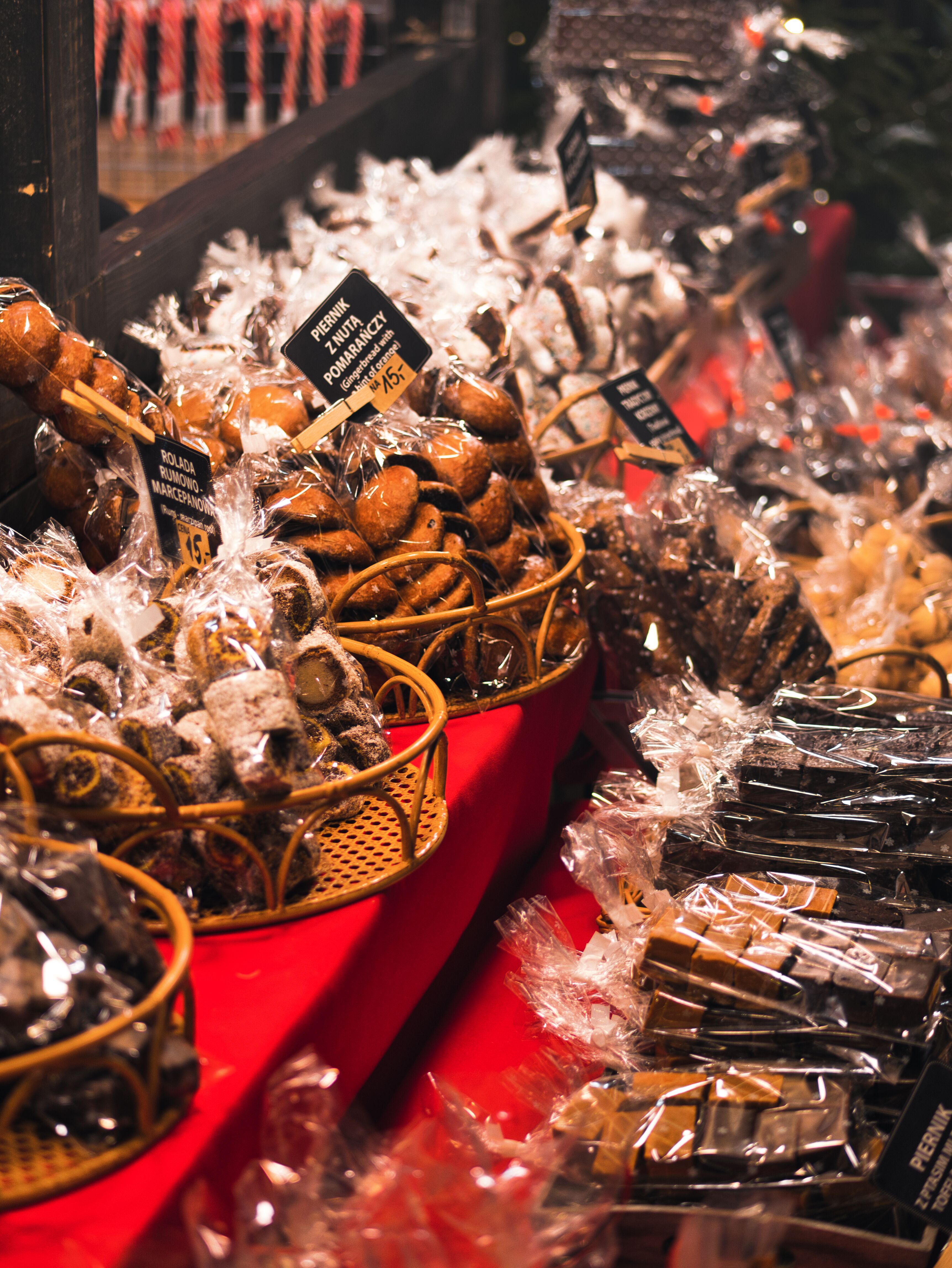 Cookies on Display in the Confectionery · Free Stock Photo