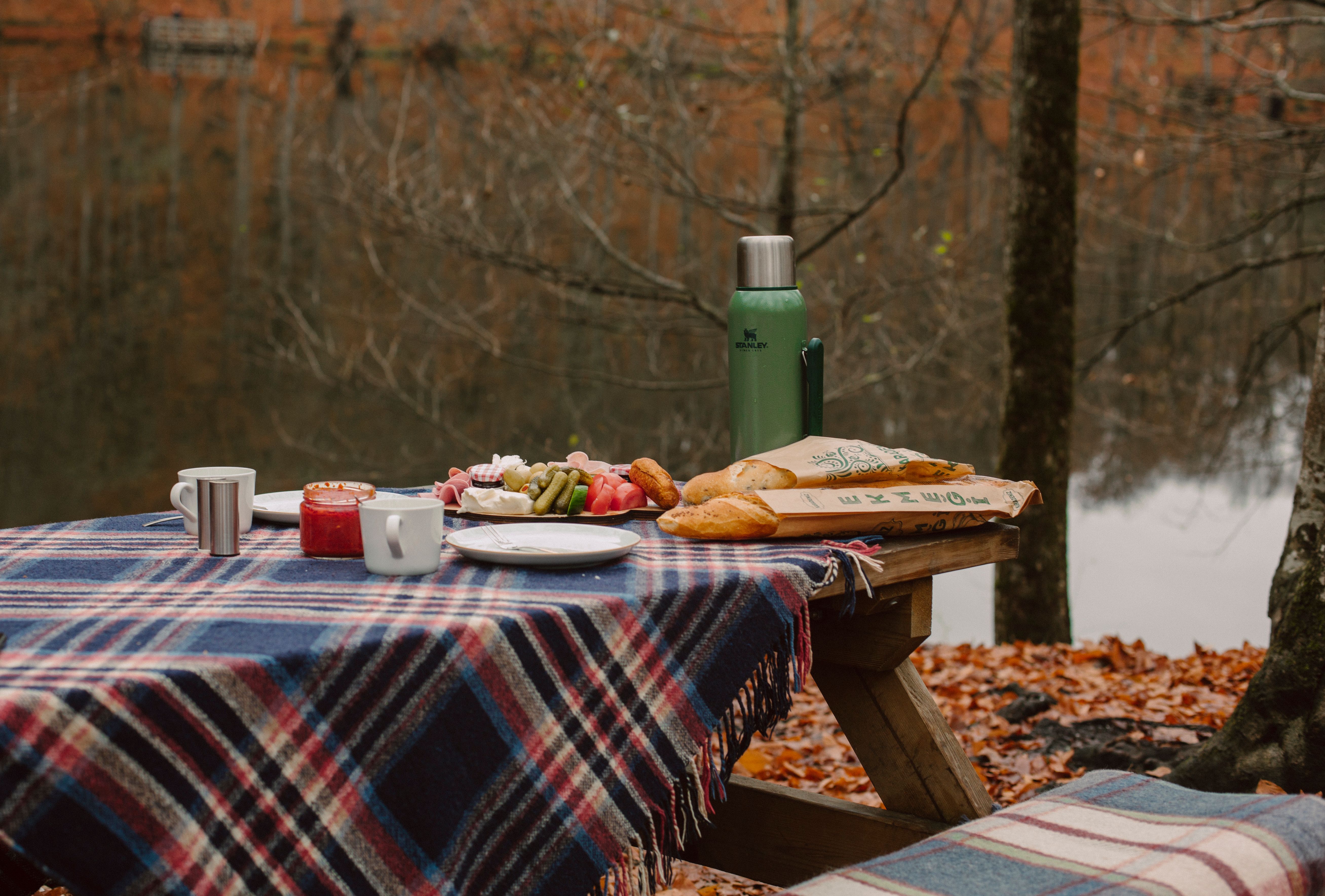 Variety of Food on the Picnic Table · Free Stock Photo