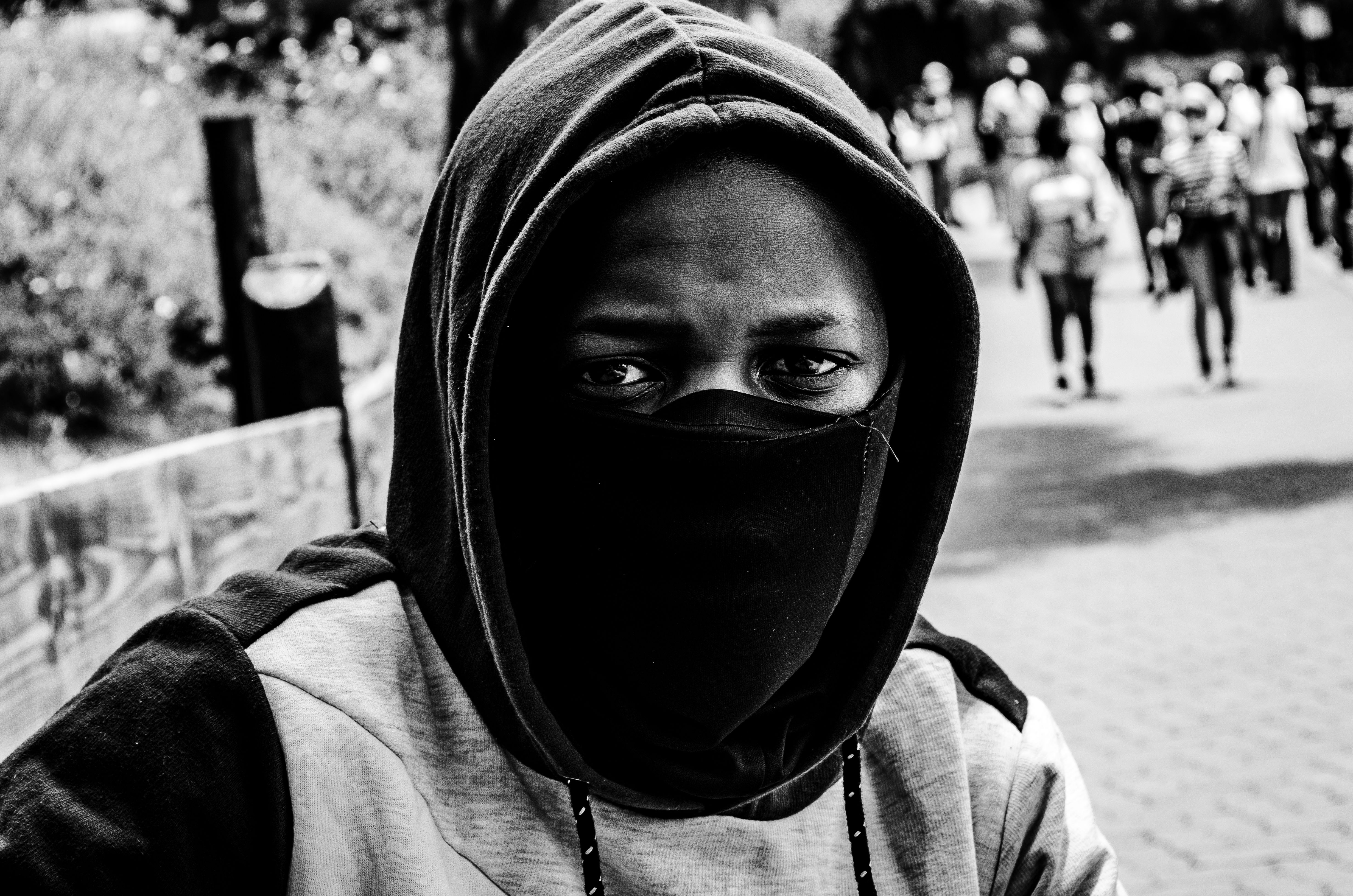 Person in Hoodie Jacket on the Street · Free Stock Photo