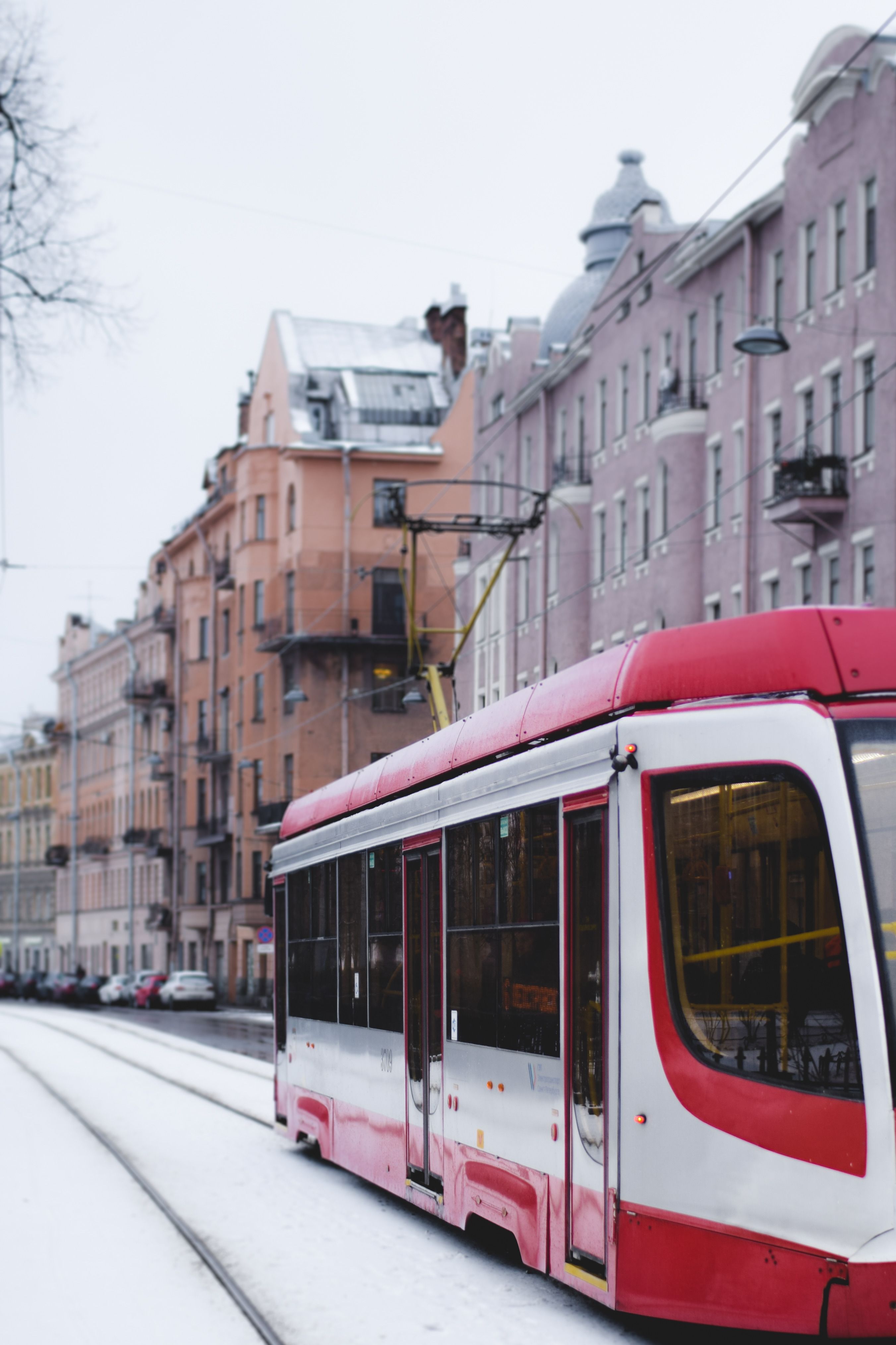 Tram on Rail Road · Free Stock Photo