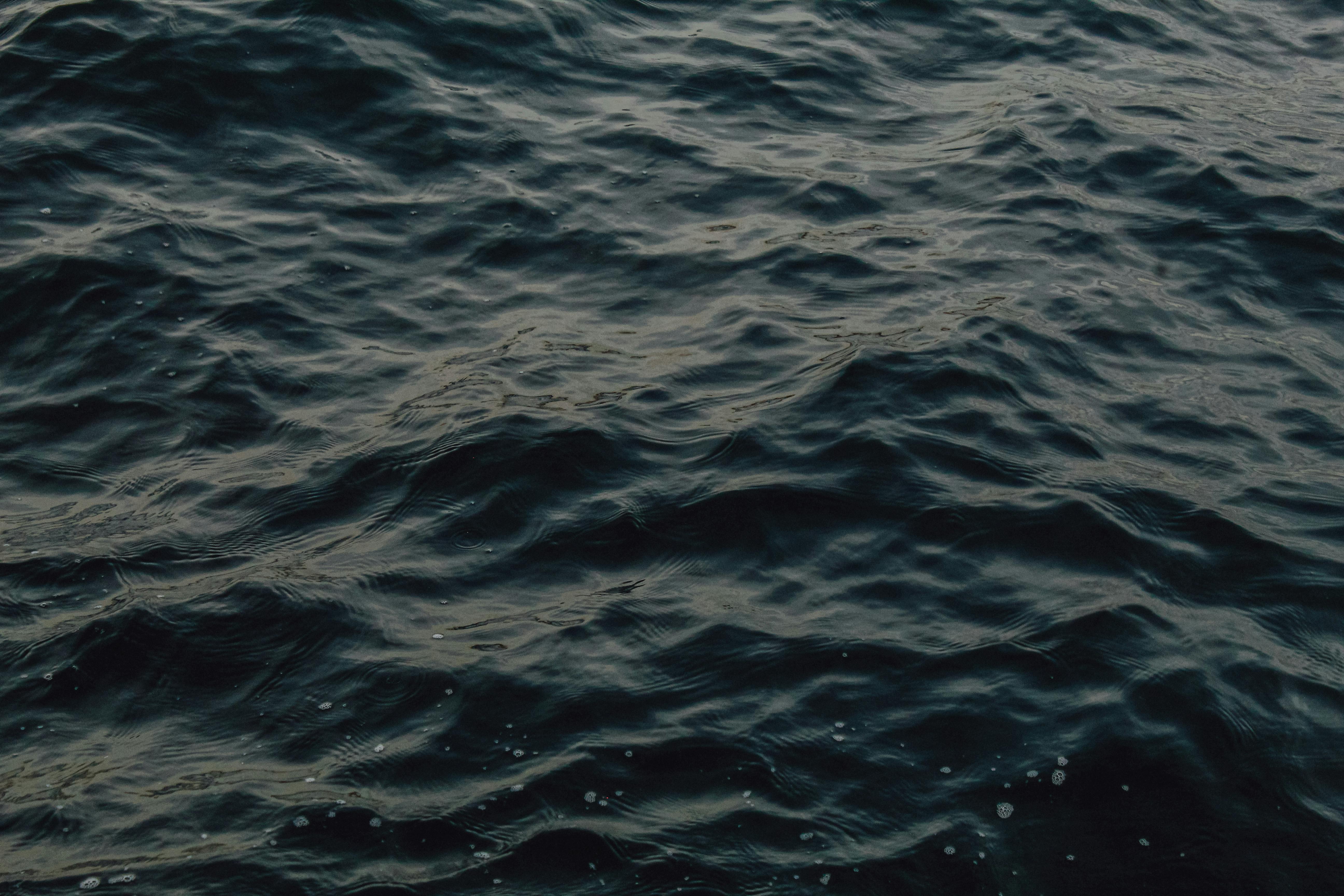Dark Ocean Surface · Free Stock Photo