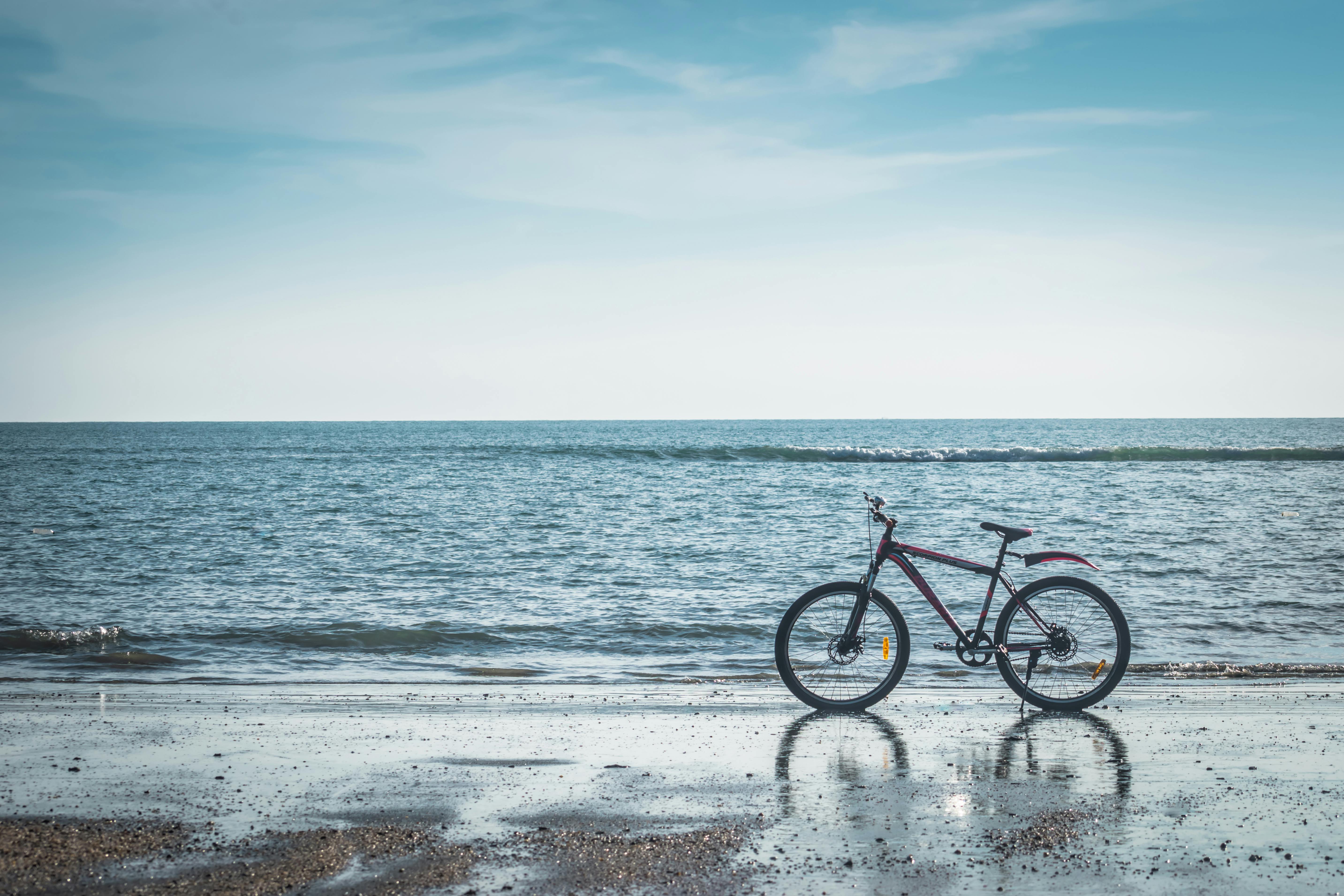 A Bicycle on the Beach · Free Stock Photo