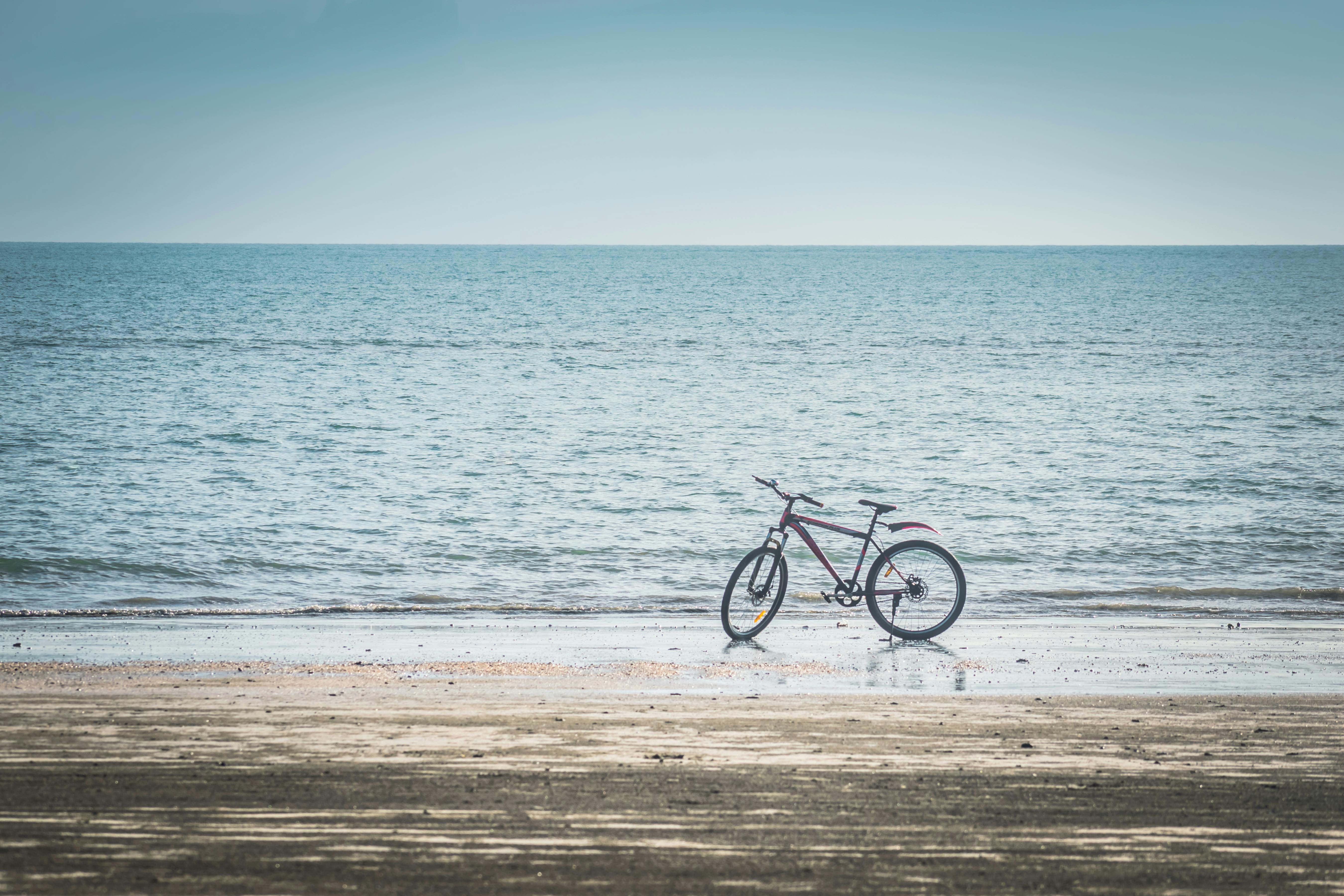 A Bike at the beach · Free Stock Photo