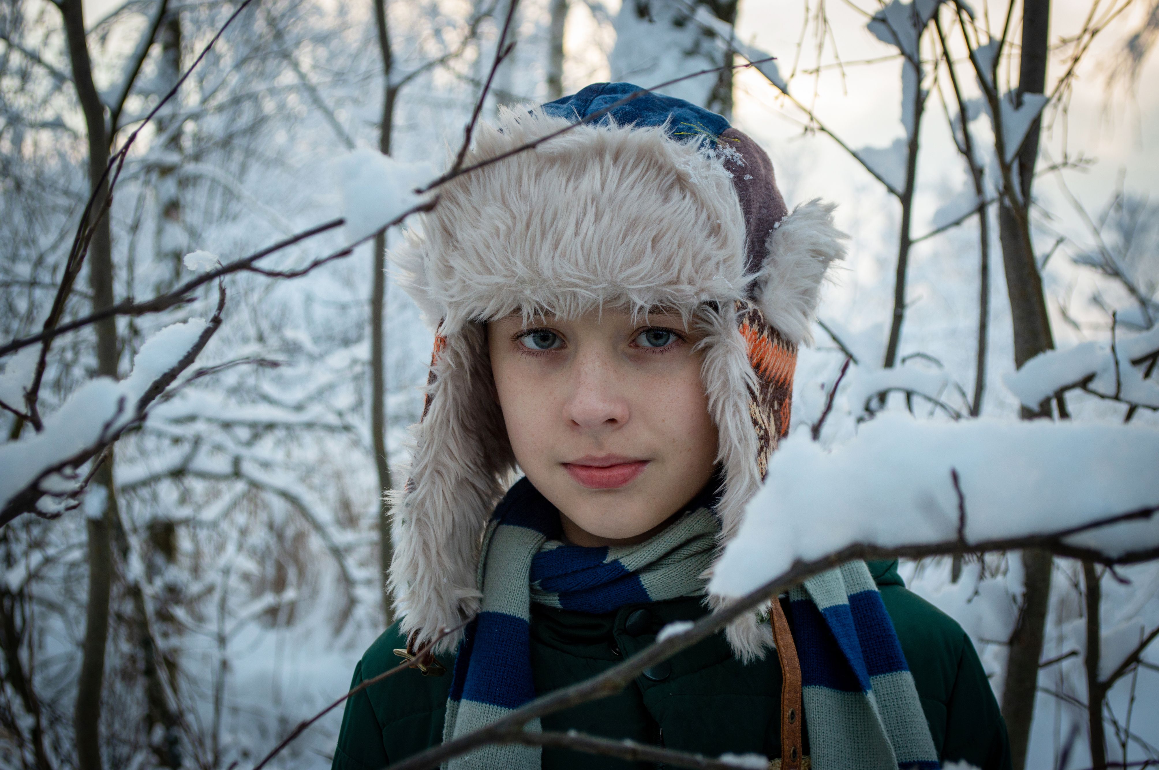 A Child Wearing Winter Clothing · Free Stock Photo