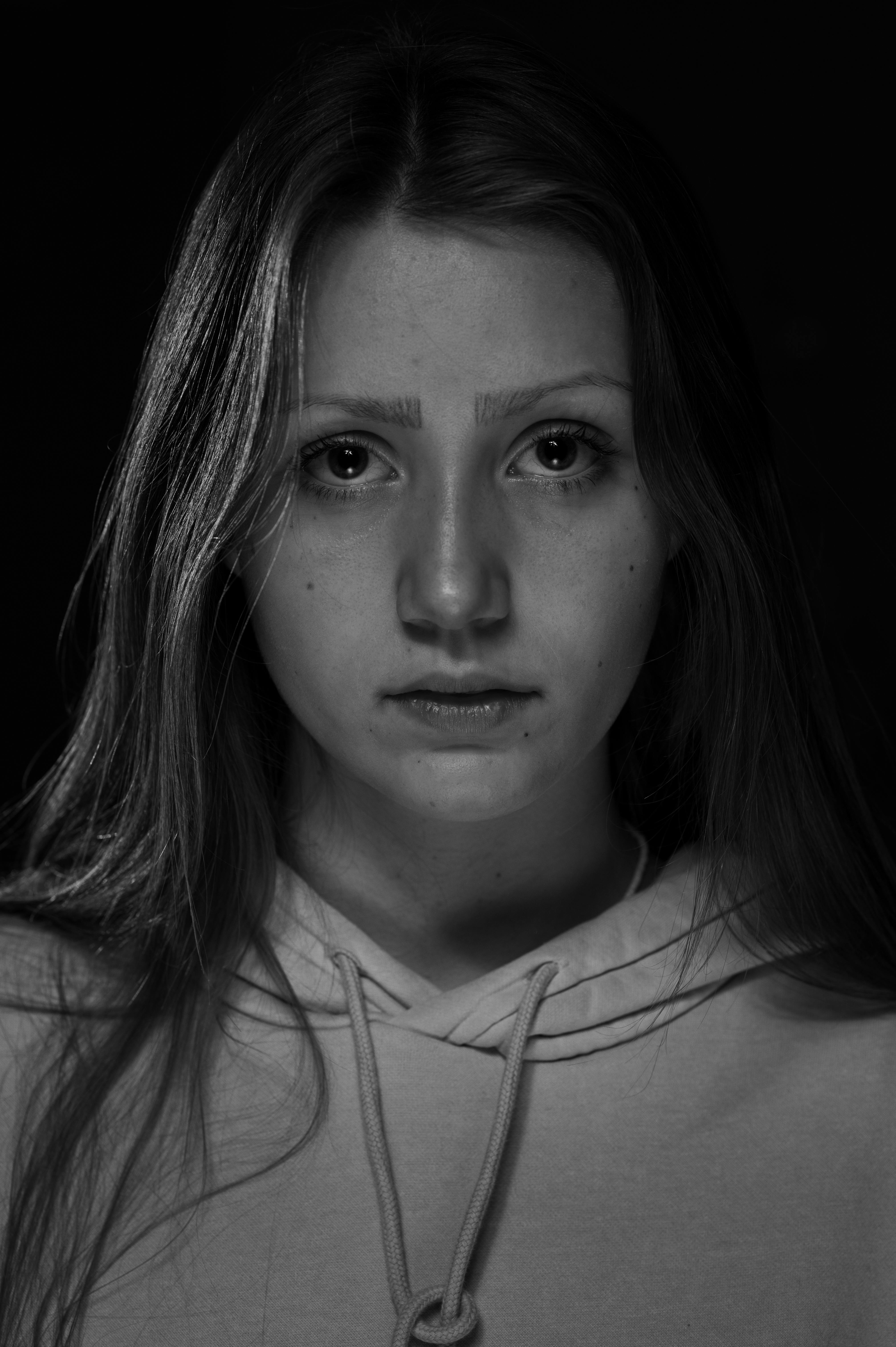 A Haggard Face of a Woman · Free Stock Photo