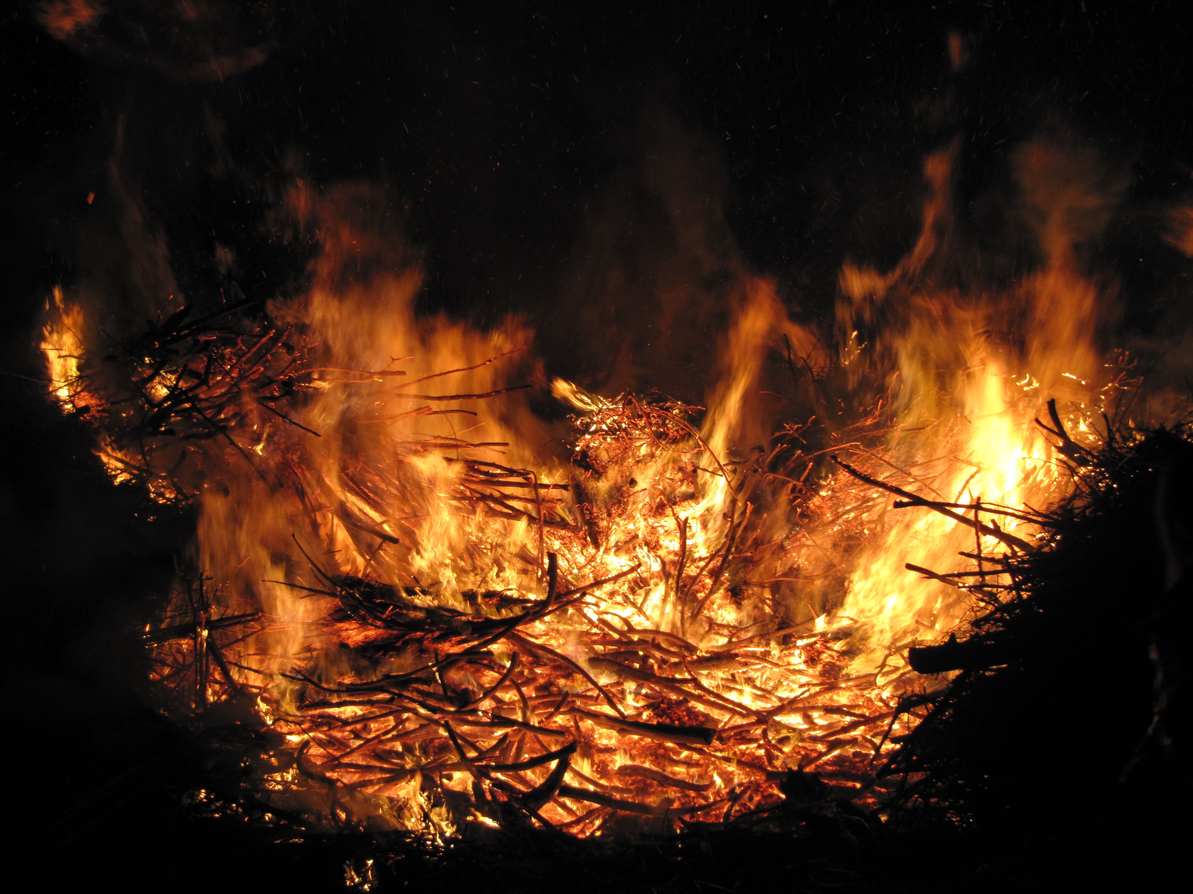 Fire from the Flip Top Lighter · Free Stock Photo