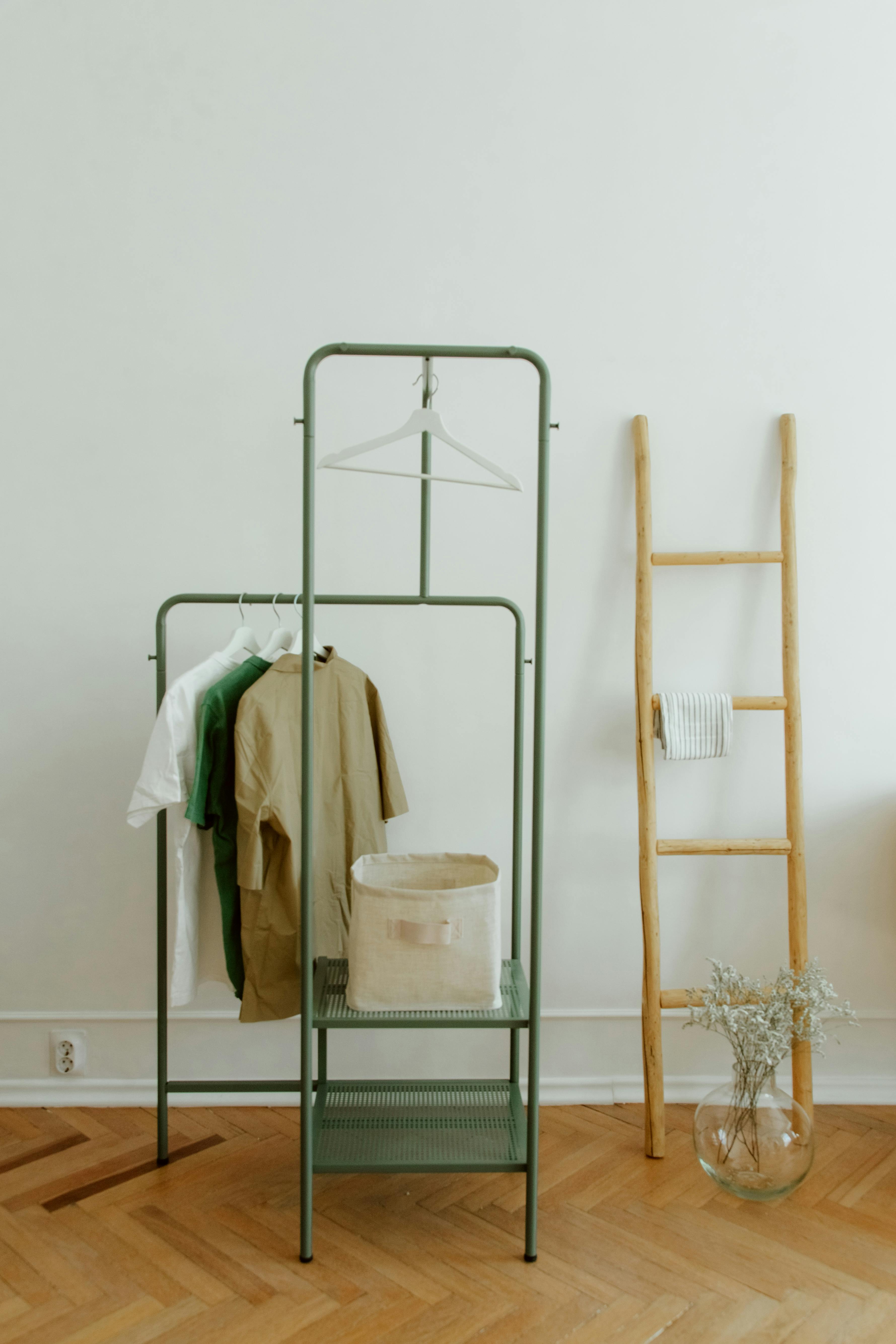 Minimalistic Clothes Rack · Free Stock Photo