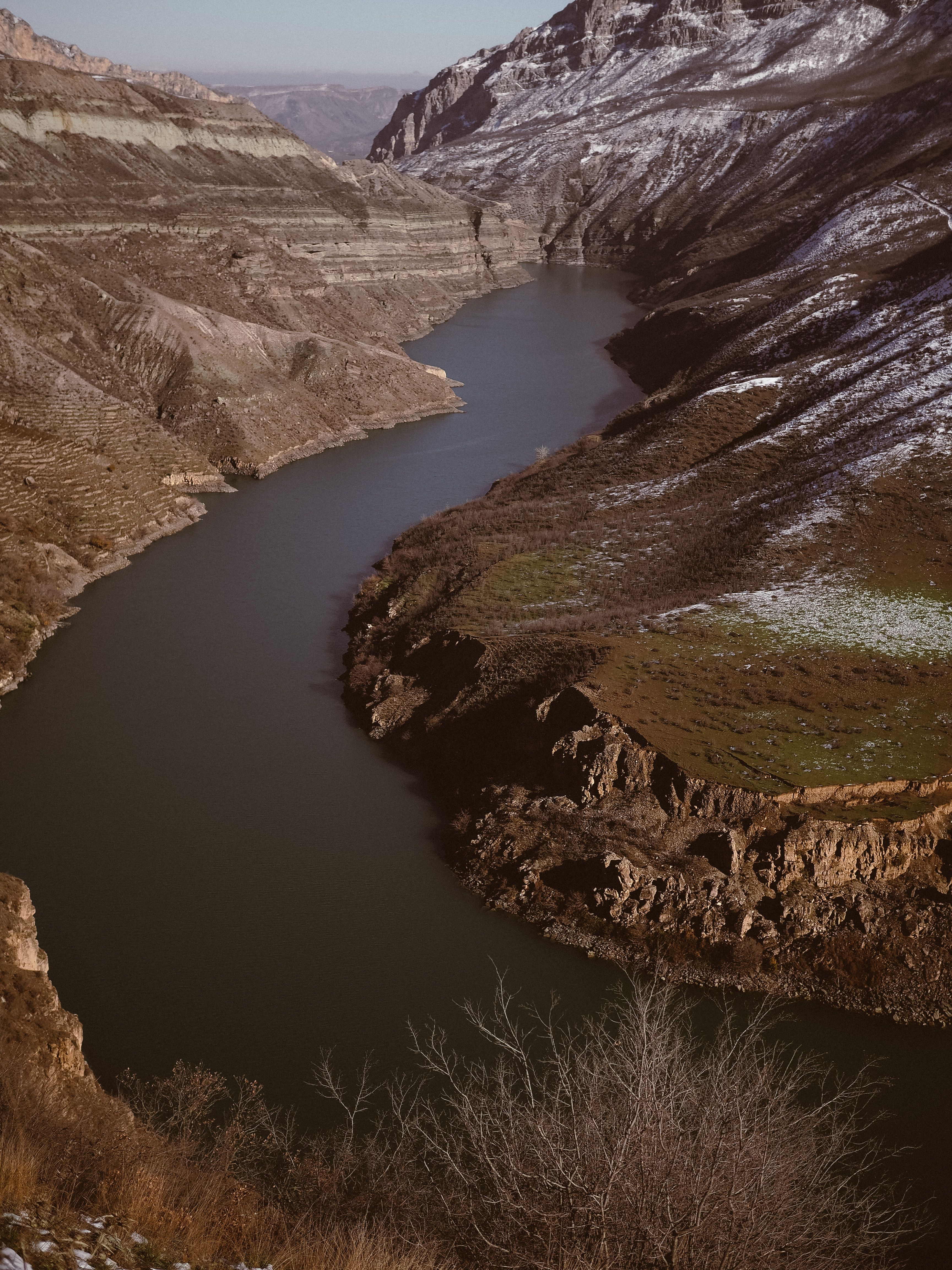River Between Mountains · Free Stock Photo