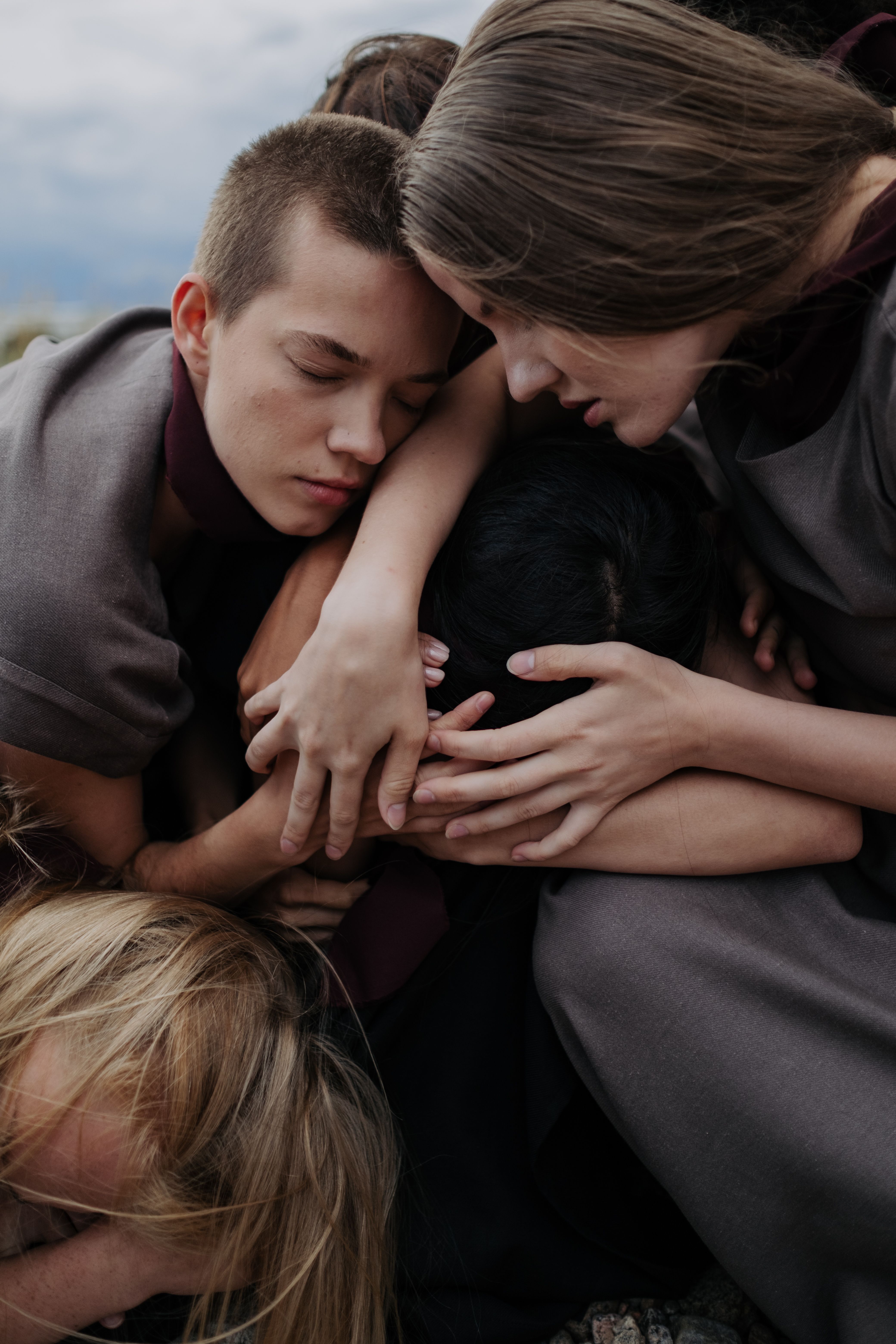 Woman Embracing another Person wit Empathy · Free Stock Photo