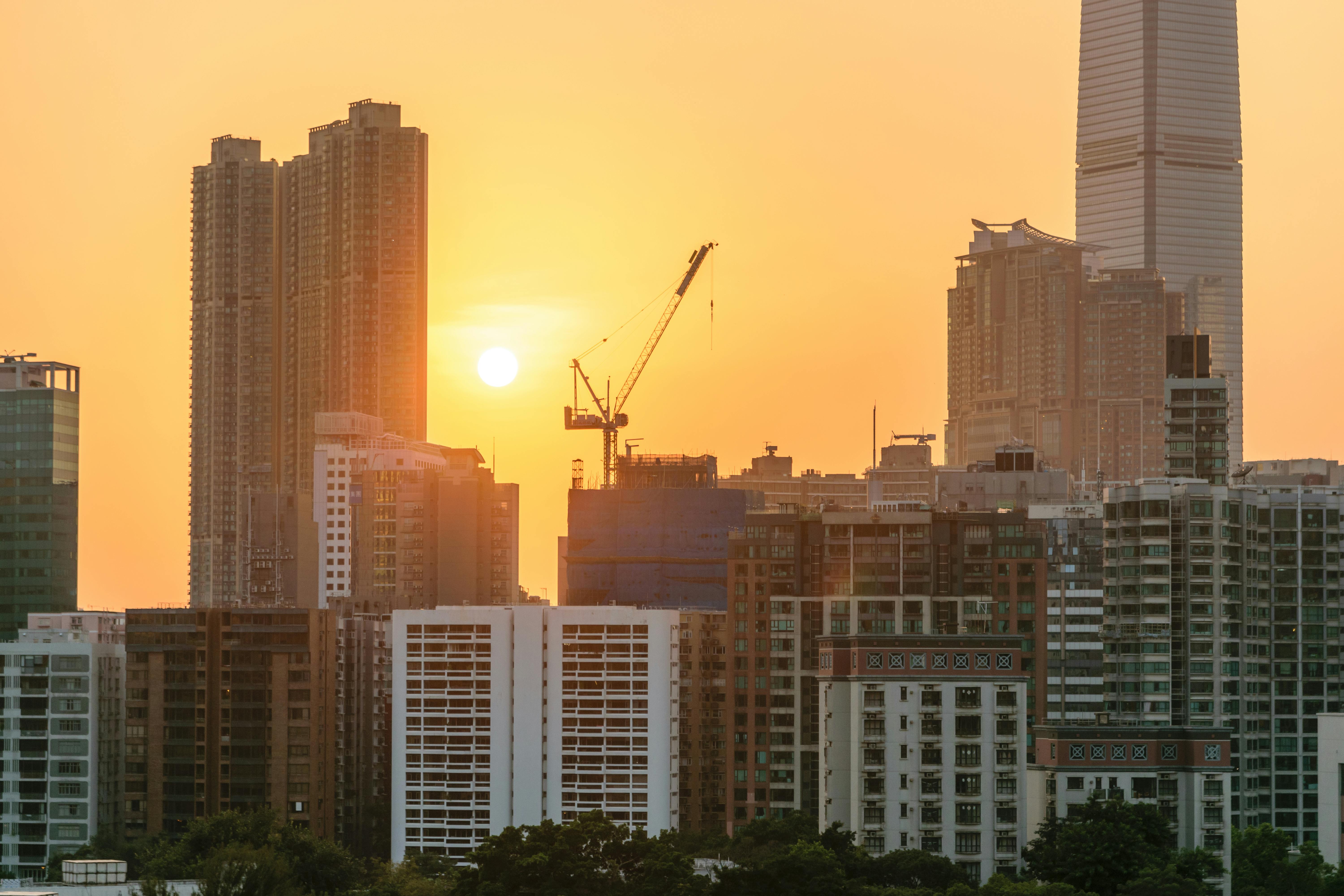 An Aerial Photography of City buildings · Free Stock Photo