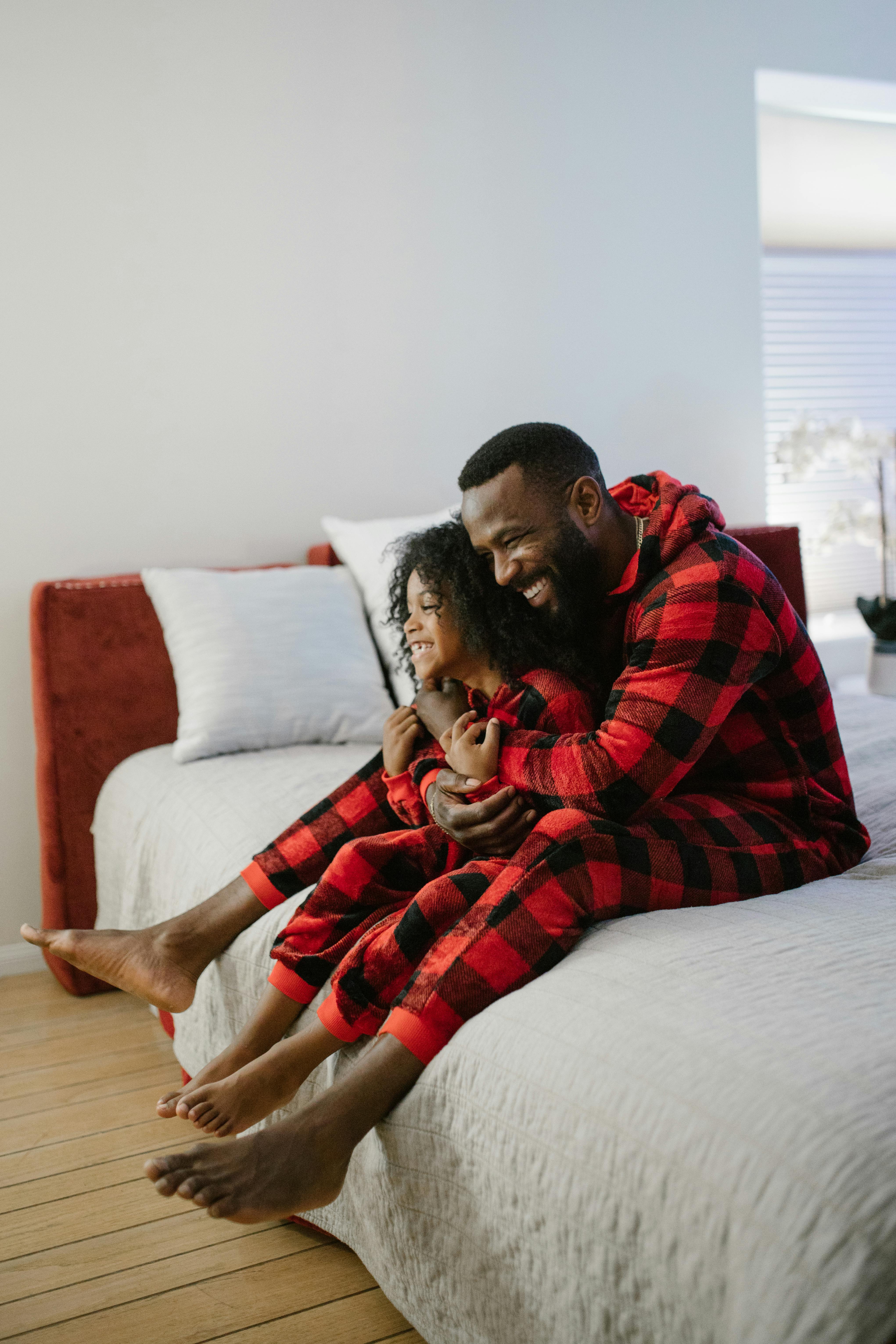 Father Napping with Daughter · Free Stock Photo