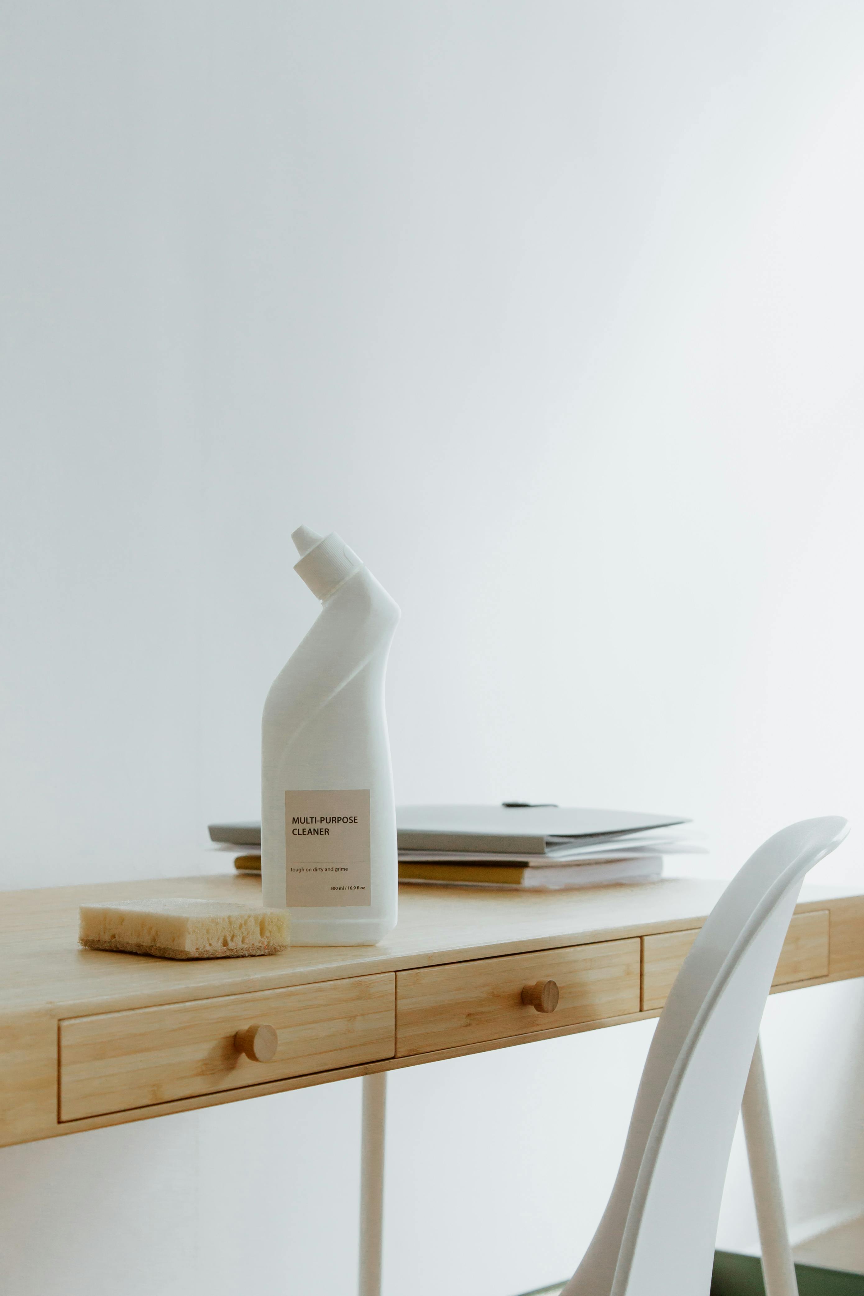 Cleaning Desk Area · Free Stock Photo