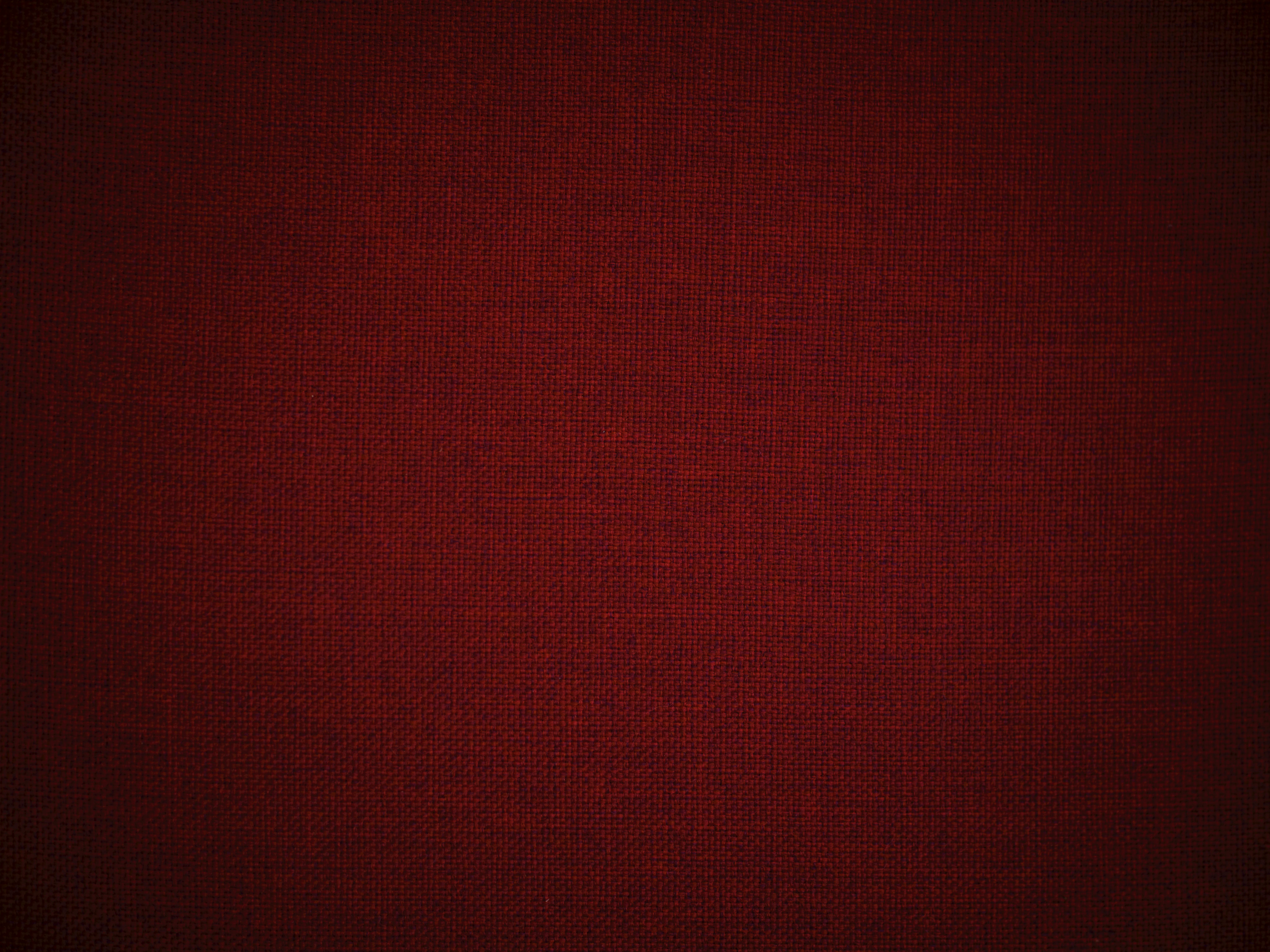 A Woven Red Fabric Texture · Free Stock Photo
