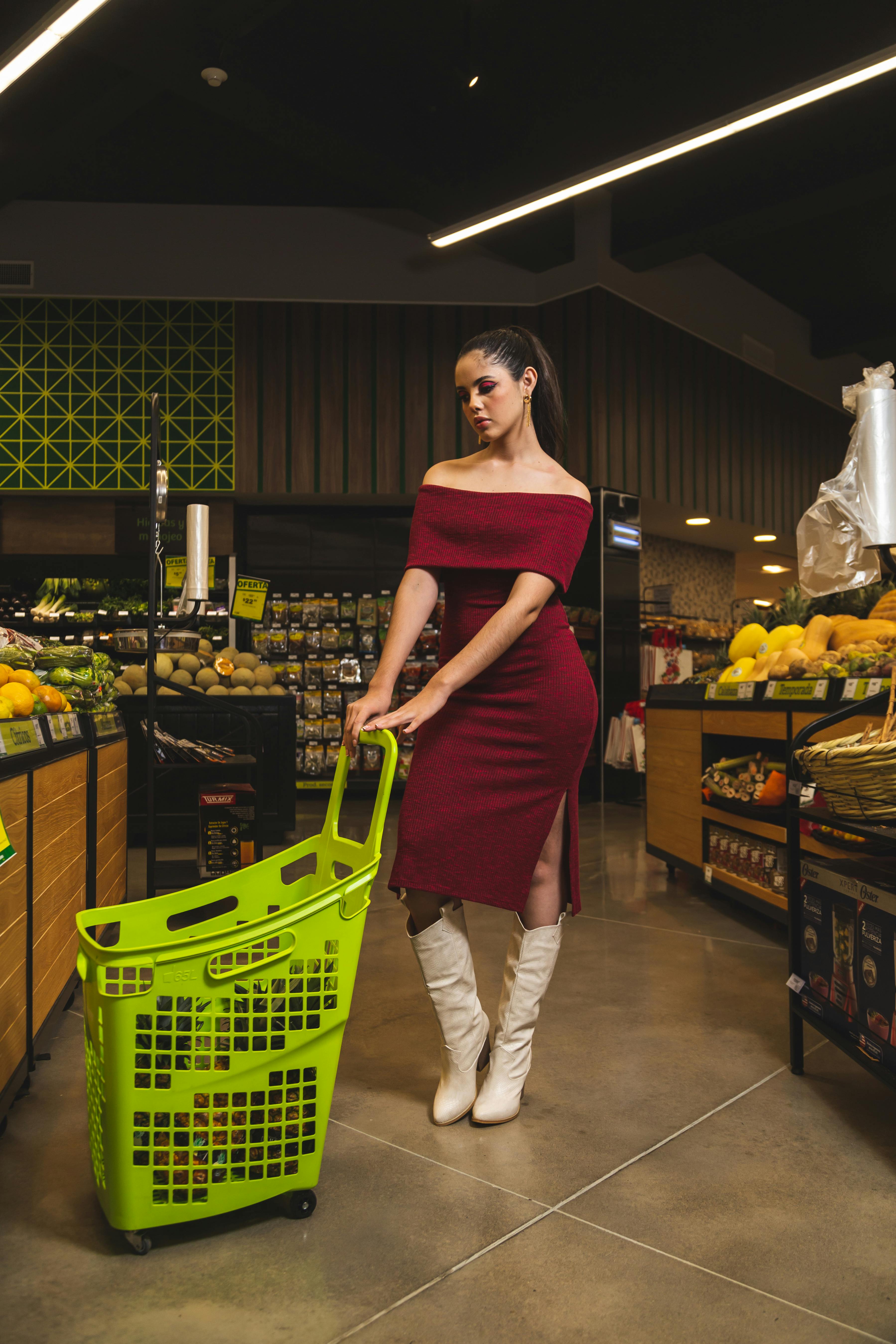 Person Pushing Food Cart On Road · Free Stock Photo