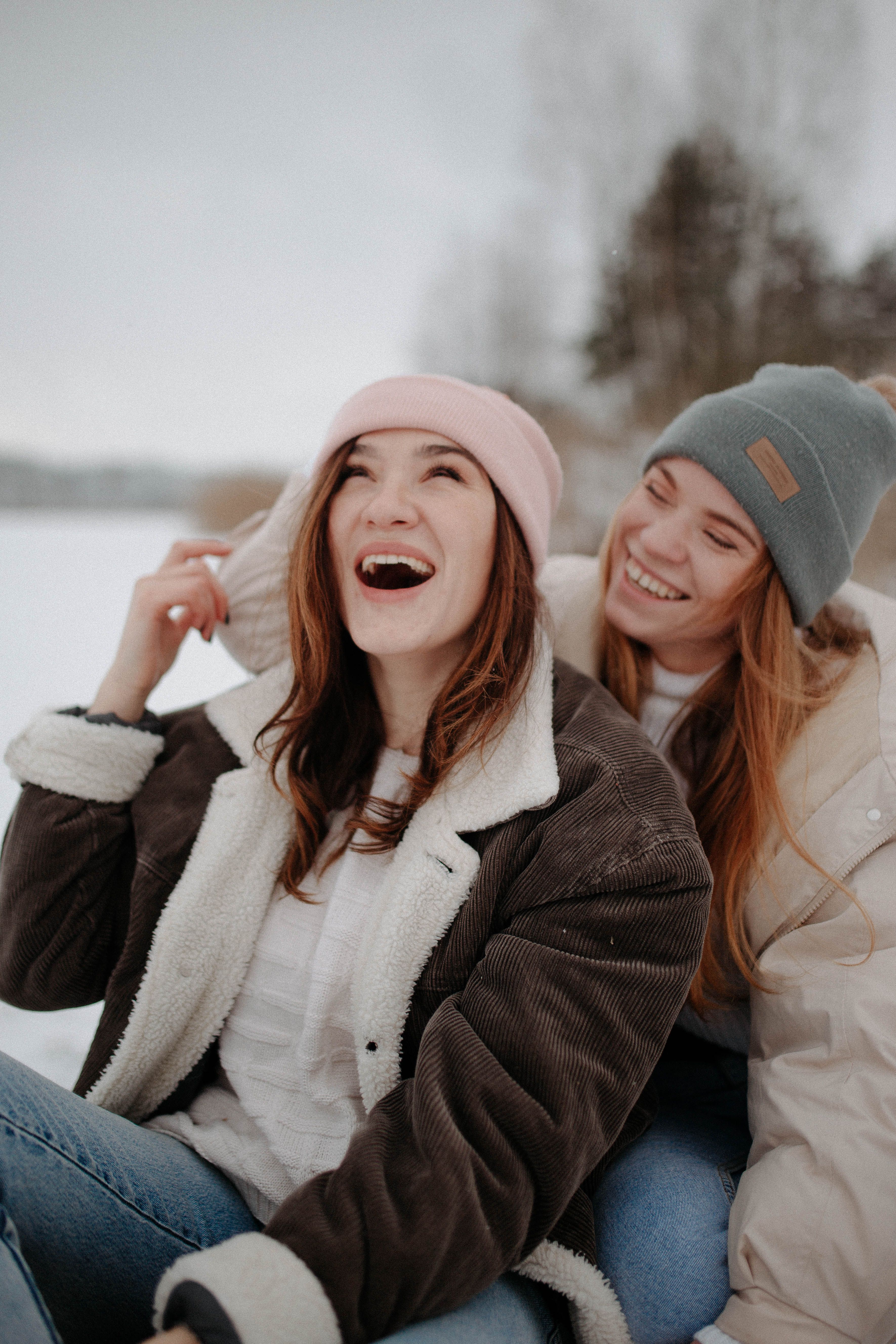 Two Women Laughing · Free Stock Photo
