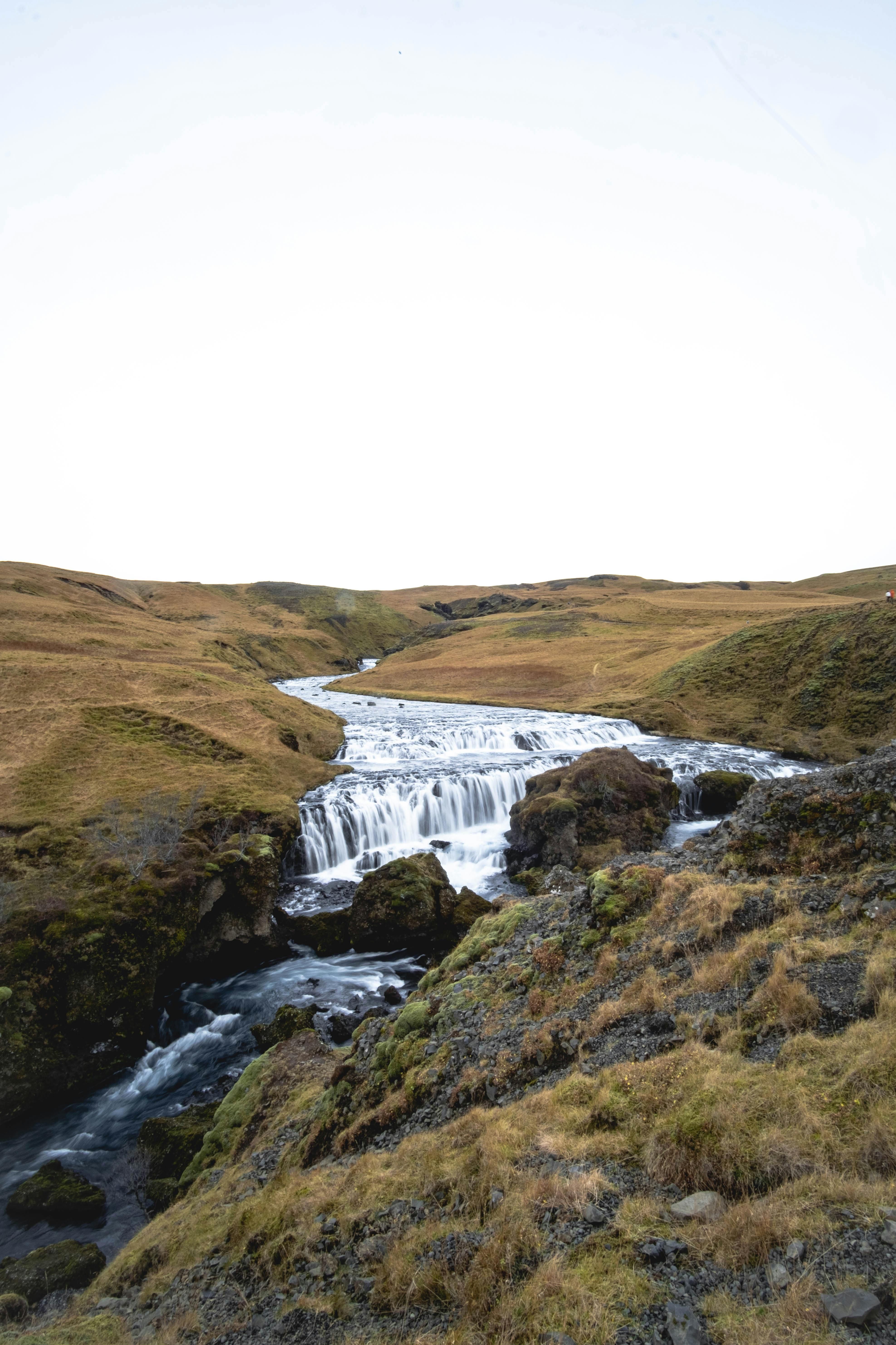Hestavadsfoss -Upper Part of the Skogafoss Waterfall in Iceland · Free ...