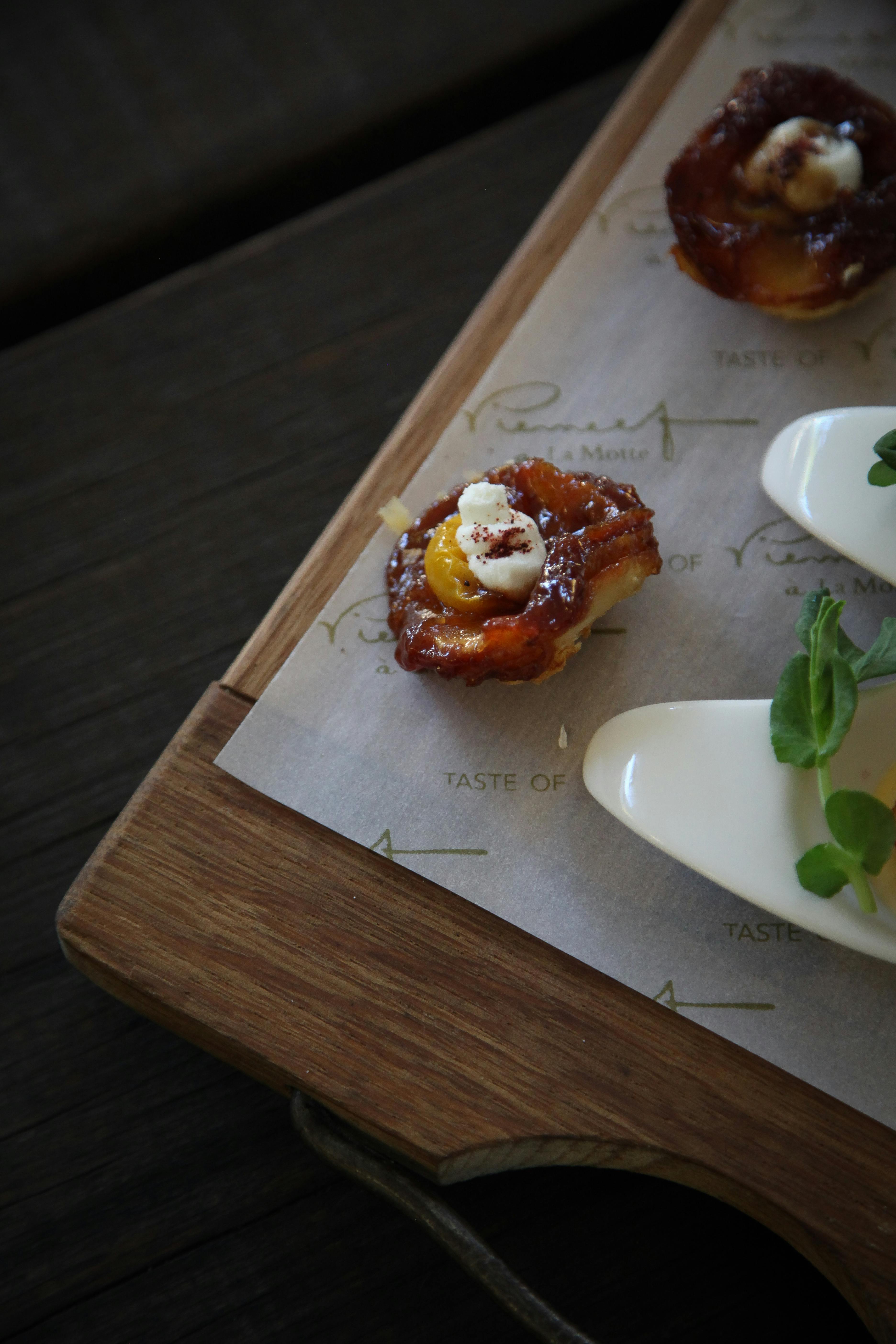 Brown and White and Yellow Finger Food · Free Stock Photo