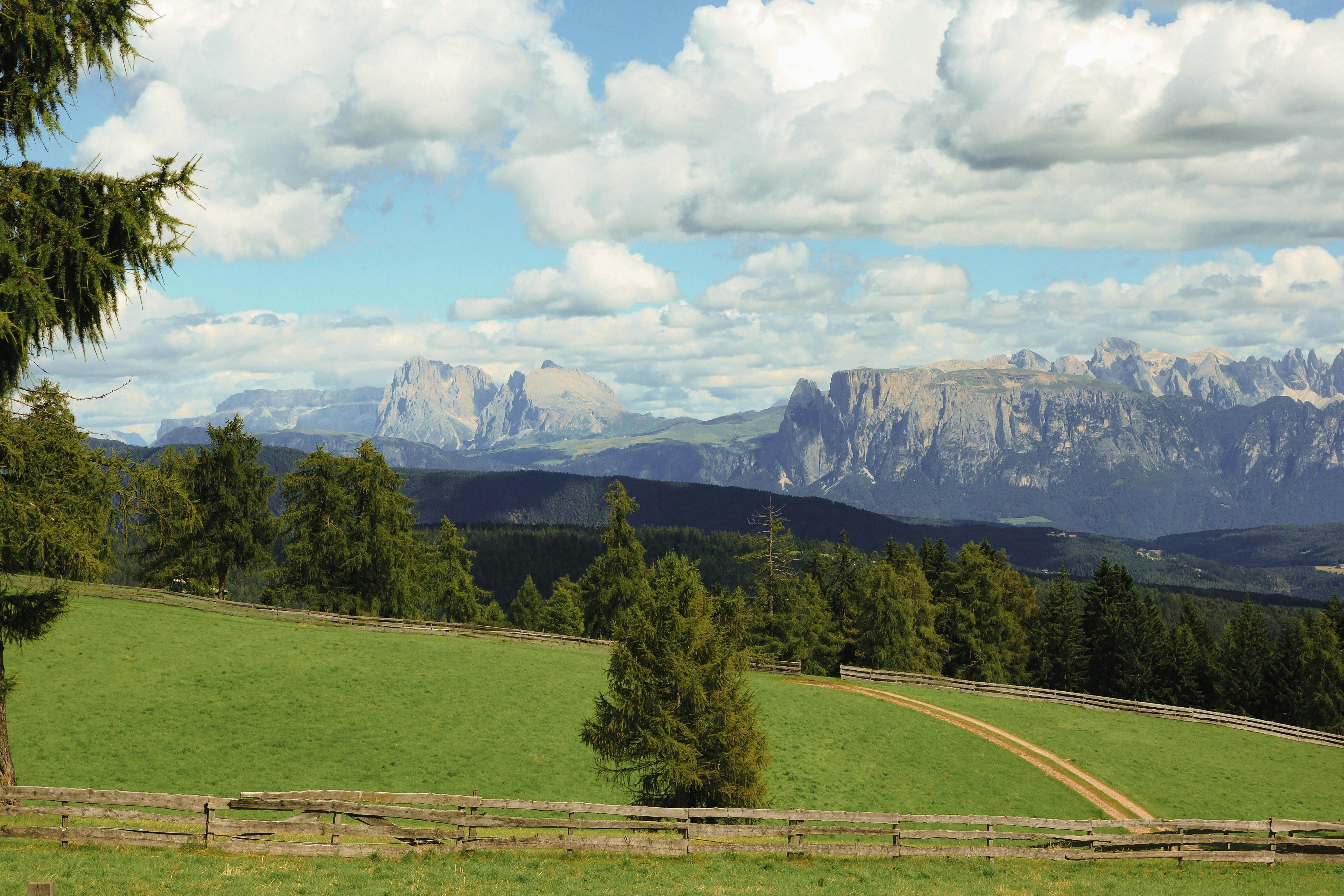 Scenic View of Mountain and Hills · Free Stock Photo