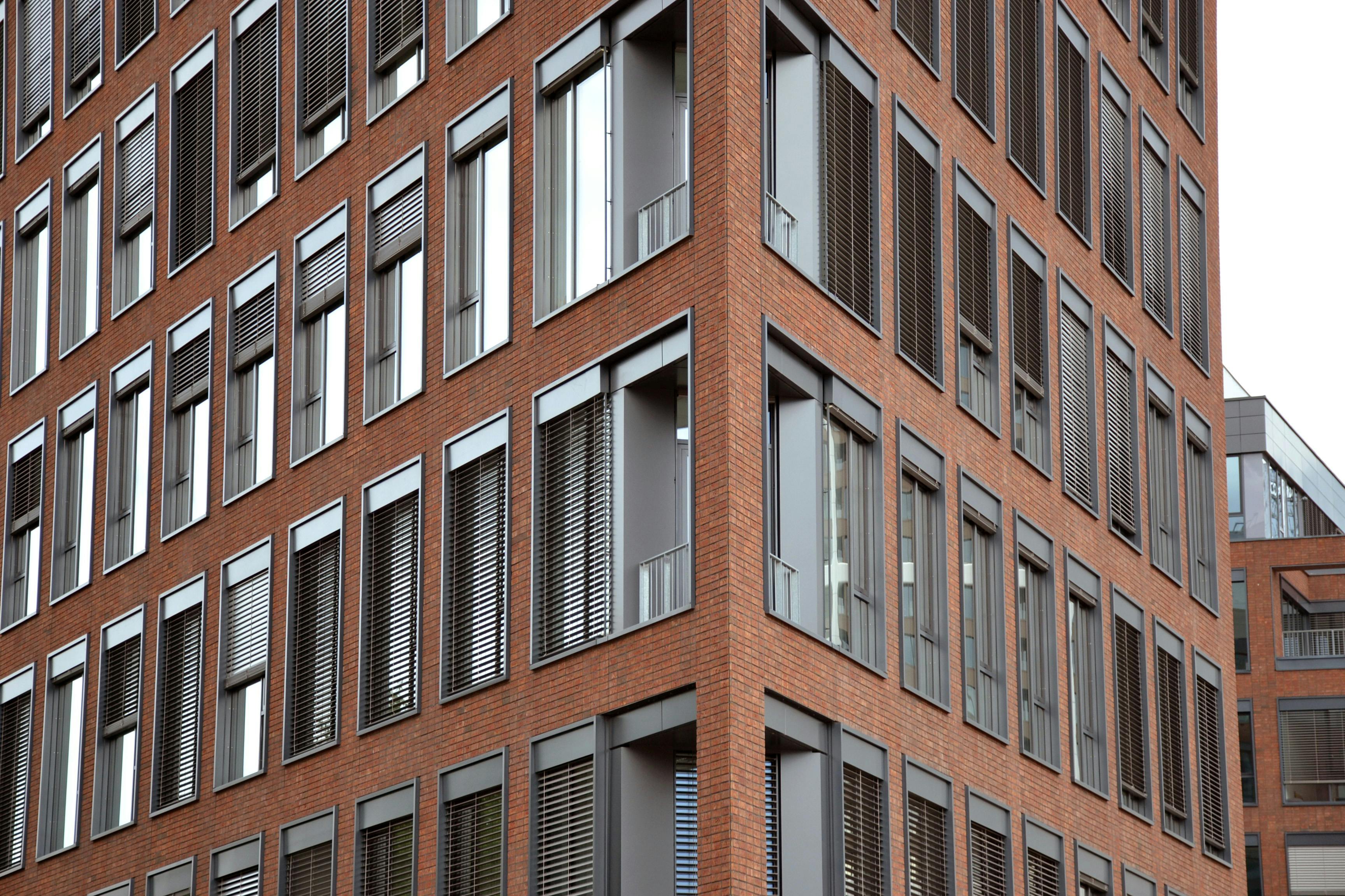 A Brick Building in a City · Free Stock Photo