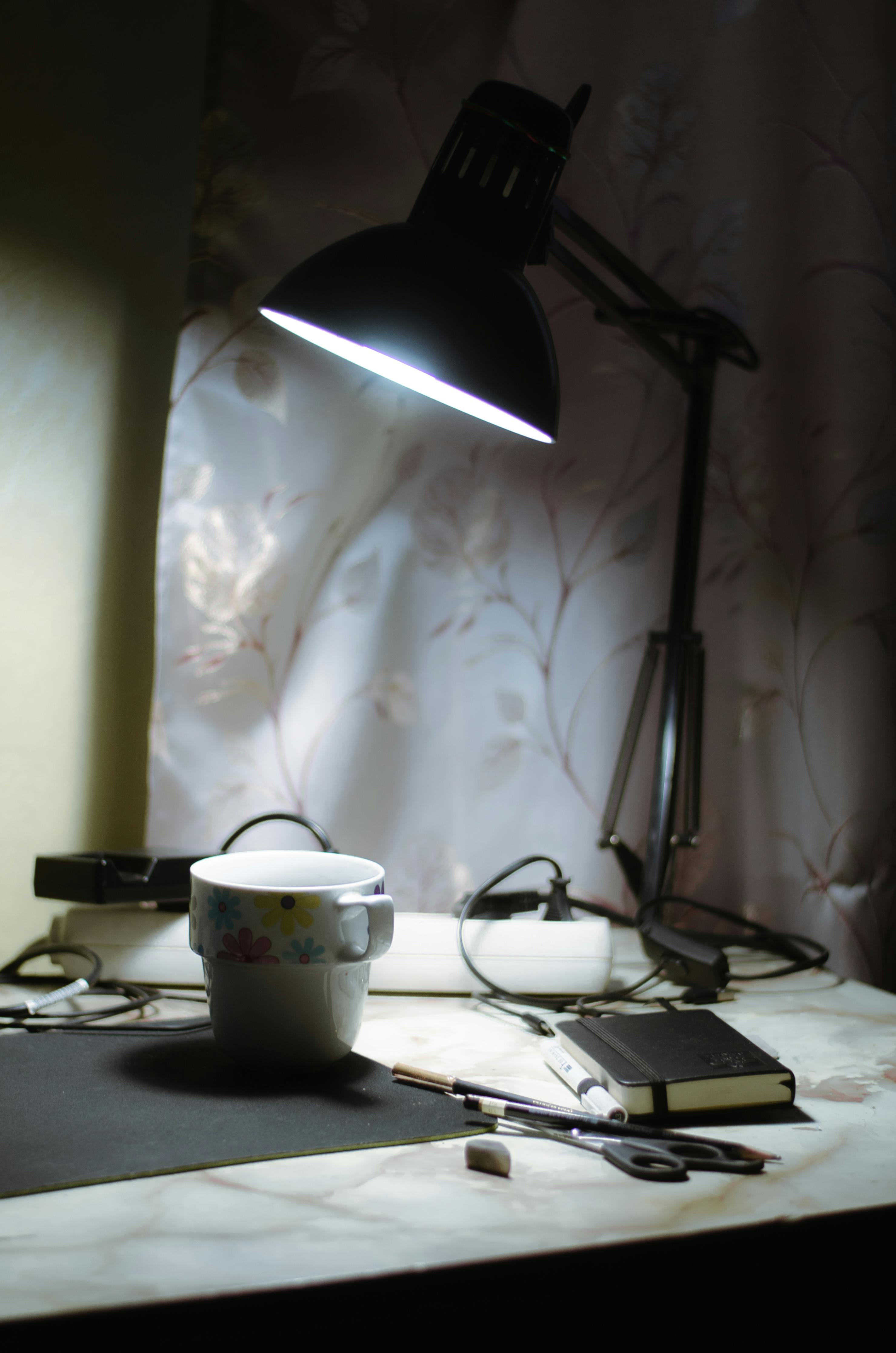 A Lit Table Lamp · Free Stock Photo