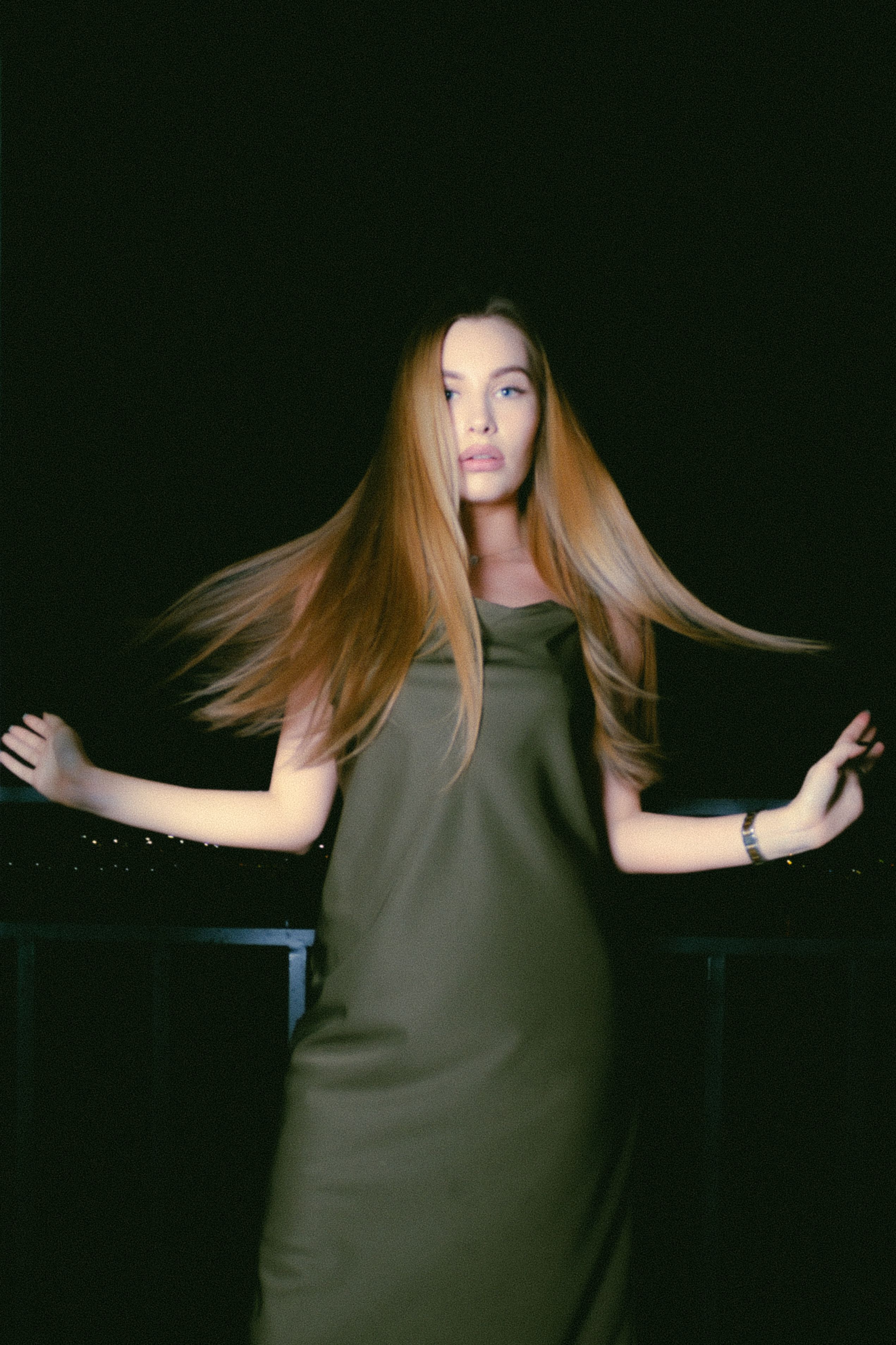 Woman in Blue Dress · Free Stock Photo