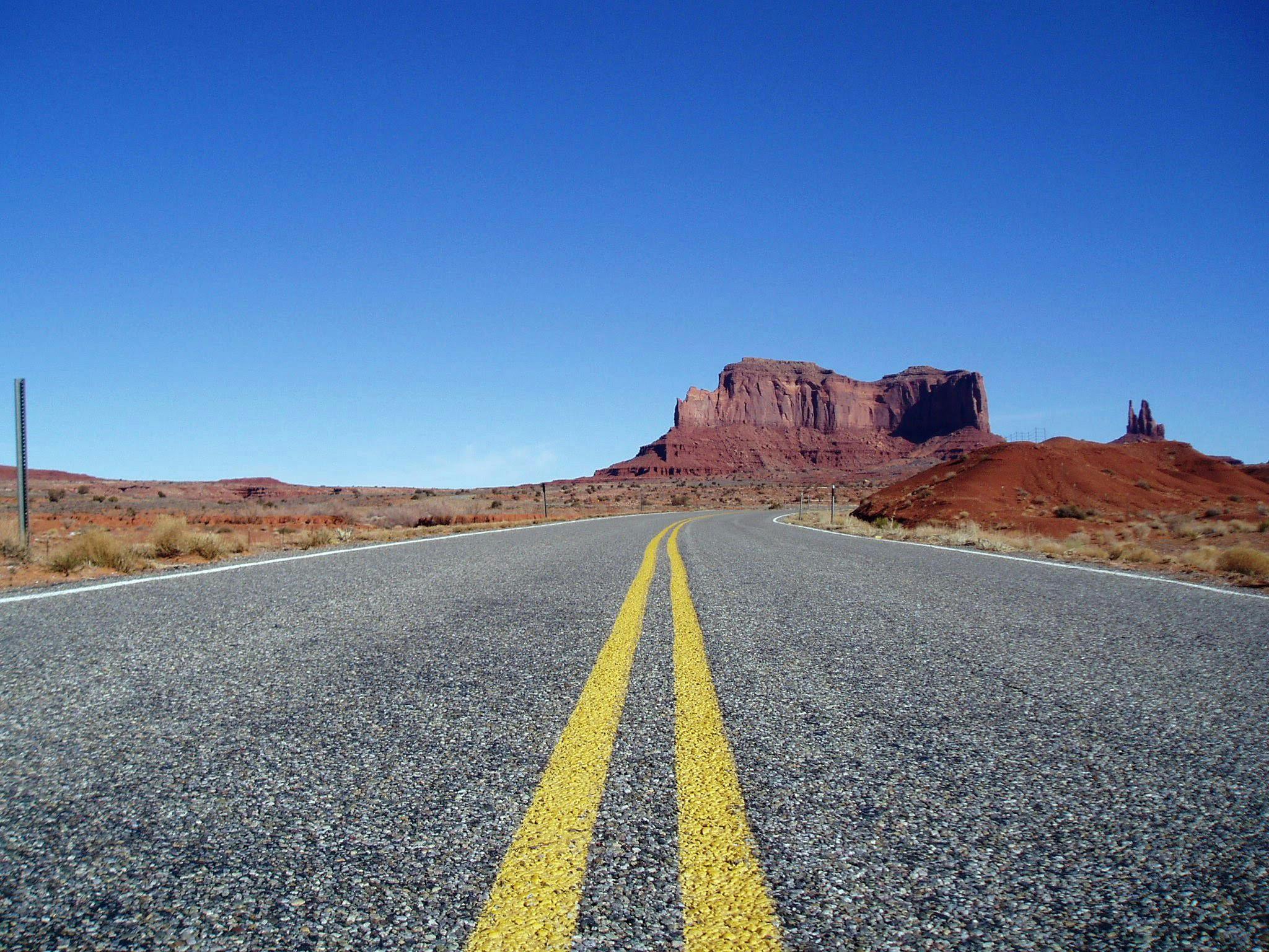 Free stock photo of monument valley, road, usa - Stock Image - Everypixel
