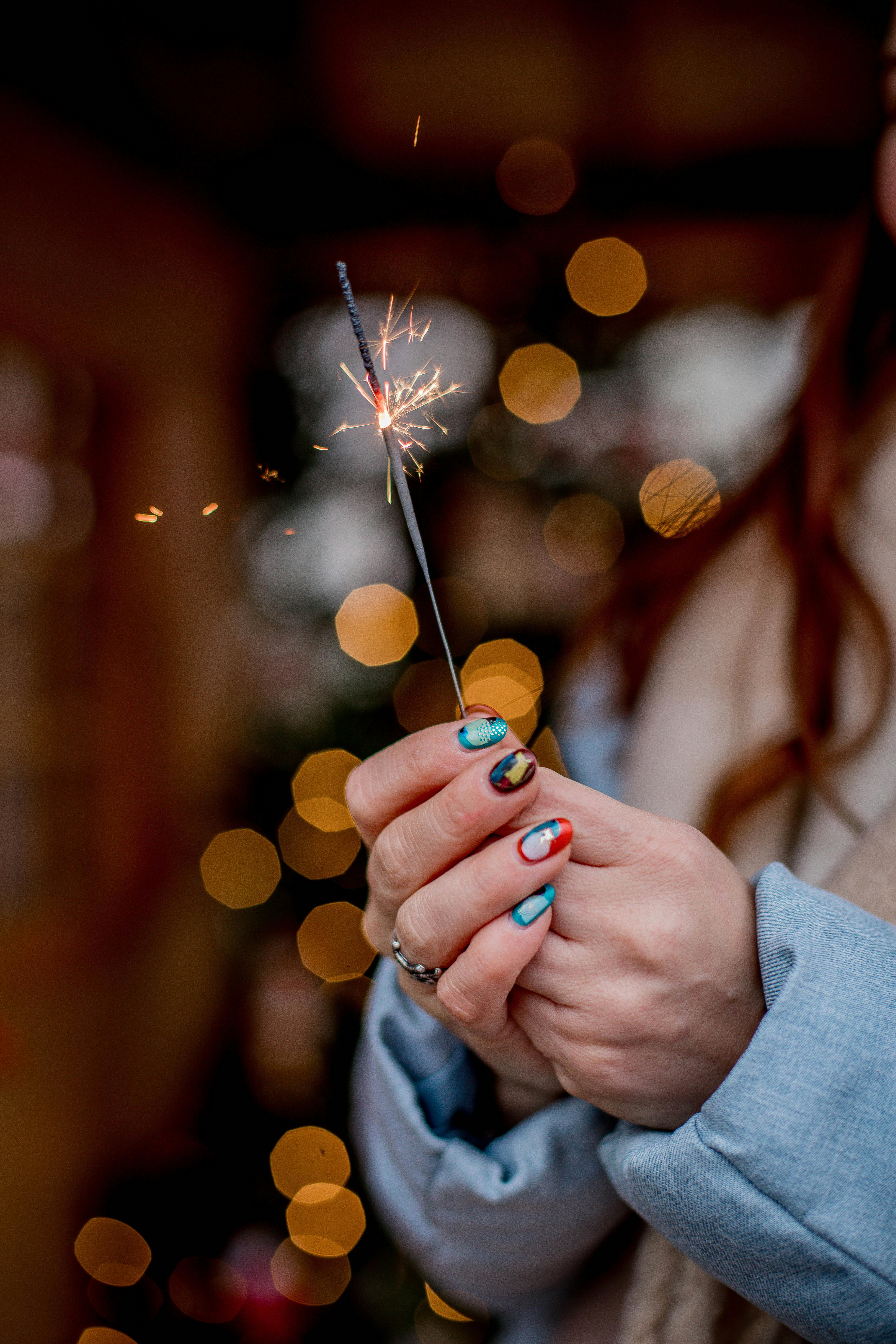 Woman Holding Firecracker · Free Stock Photo