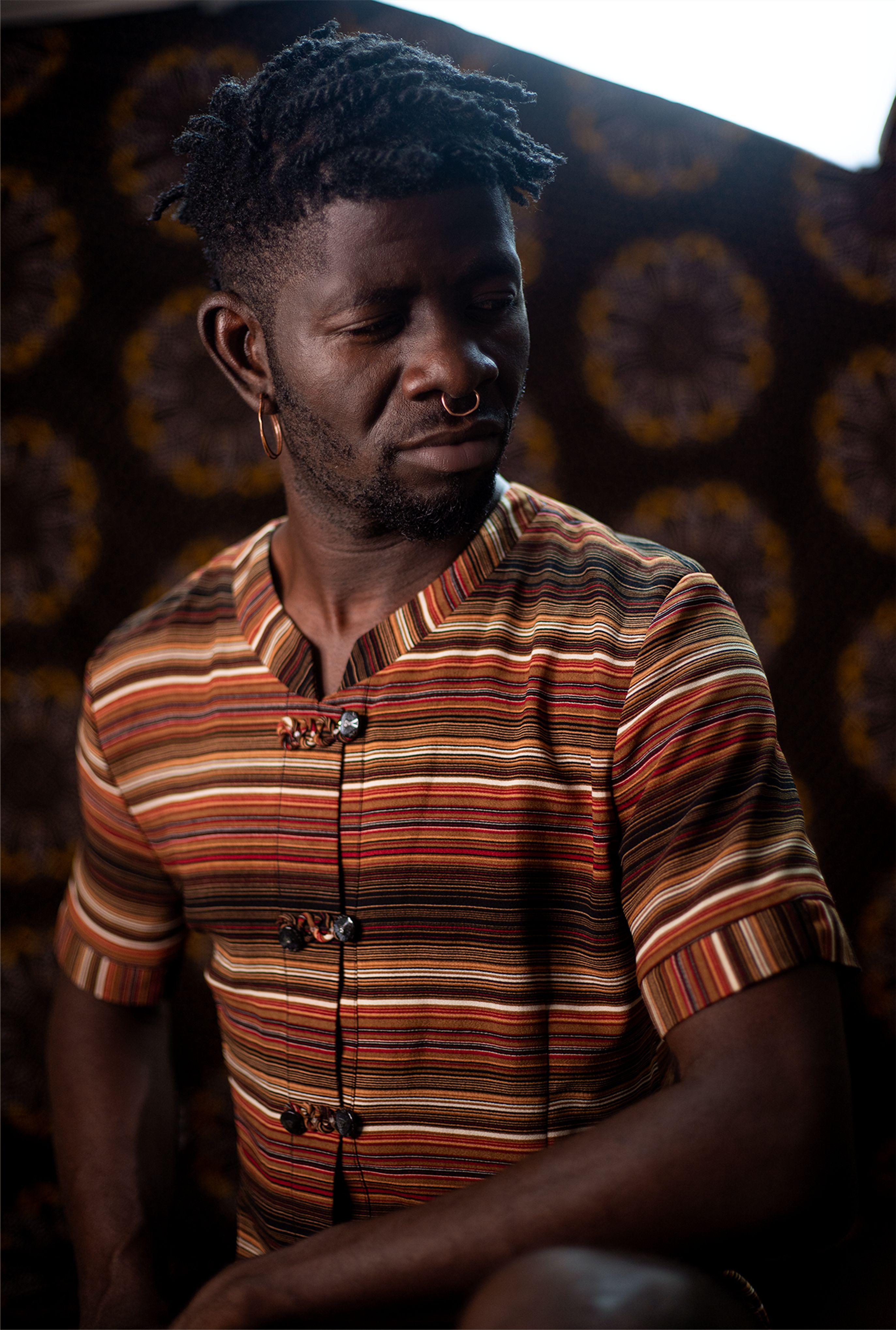 Portrait of a Man Sitting · Free Stock Photo